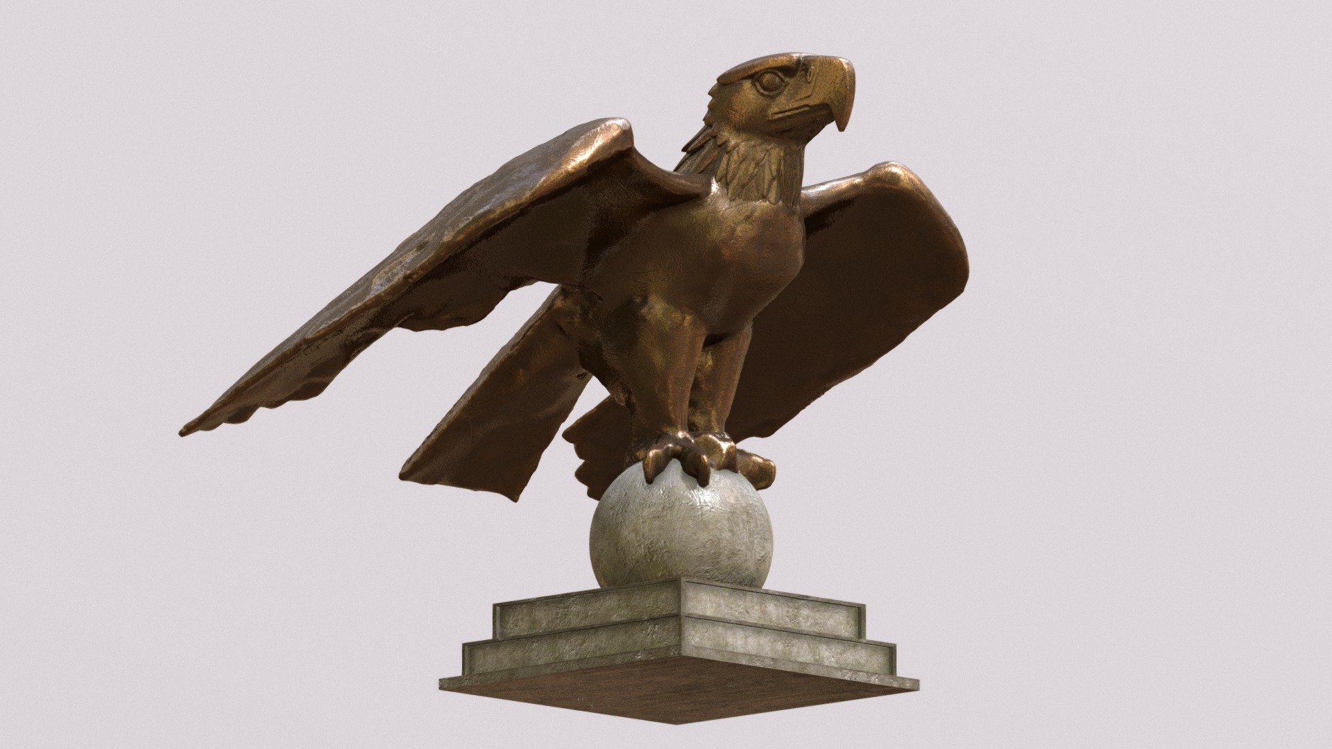 Germania - Reich Adler Eagle06 - Buy Royalty Free 3D model by Thomas ...