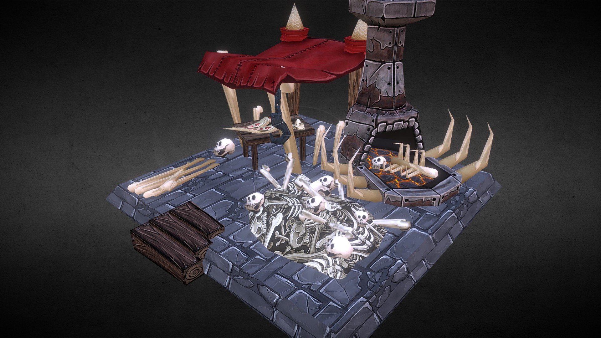 Orc Bone Carver - 3D model by Many-Worlds (@manyworlds) [77c71d0 ...