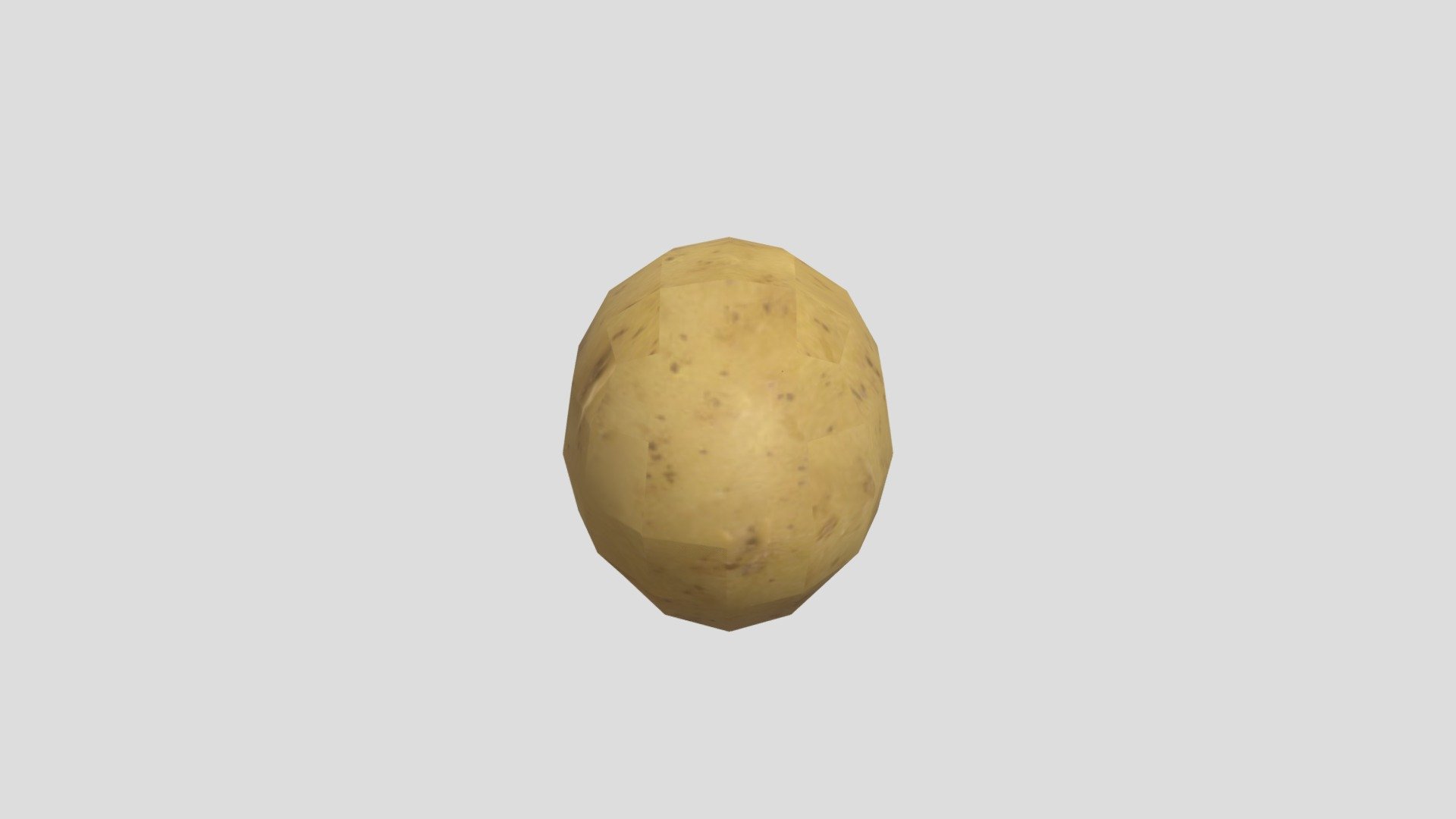 Potato - Download Free 3D model by Adam Lindley (@AdamLindley) [77c957c ...