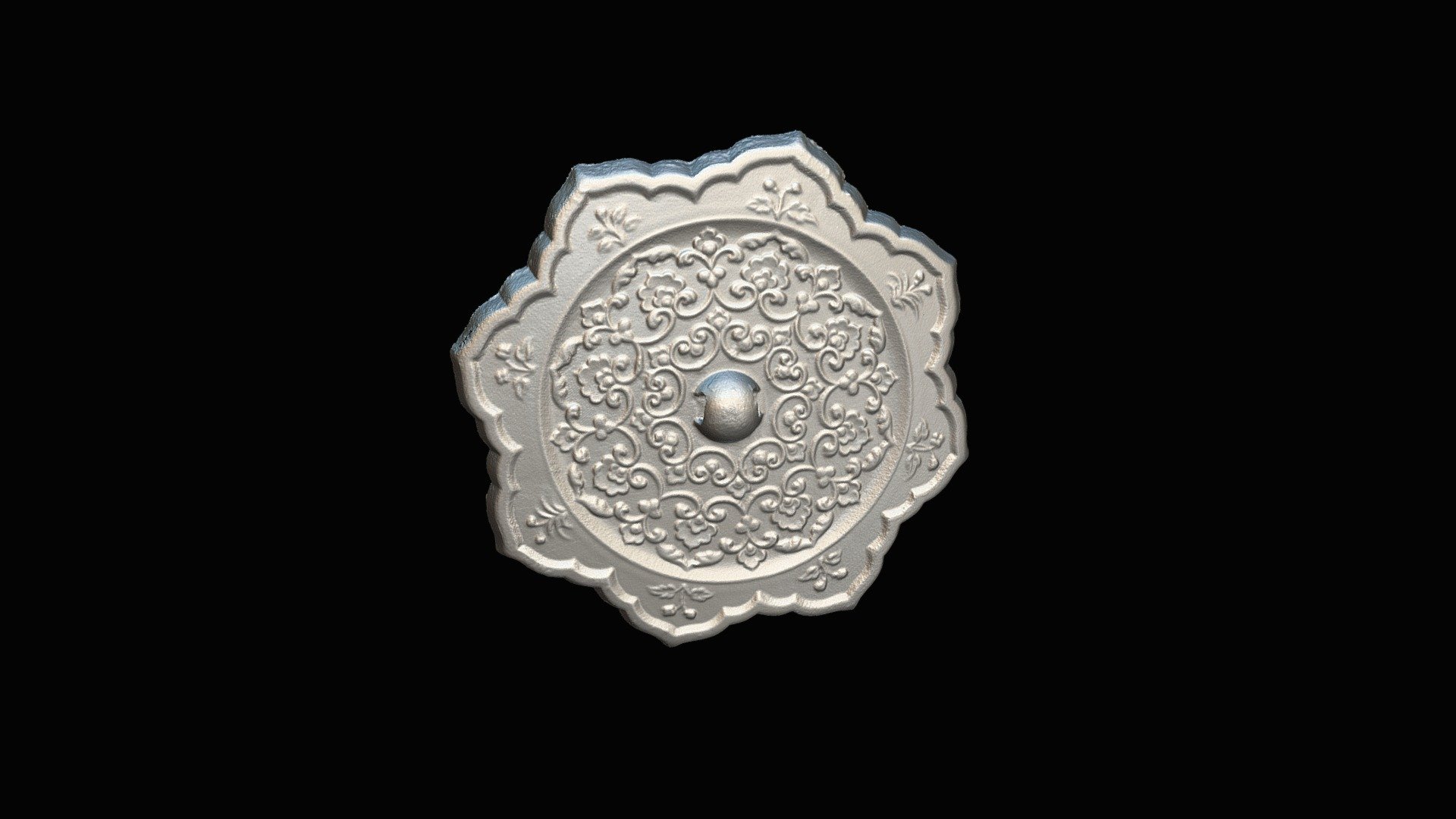 Beautiful Plate Heritage - Download Free 3D model by thunk3d.scanner ...