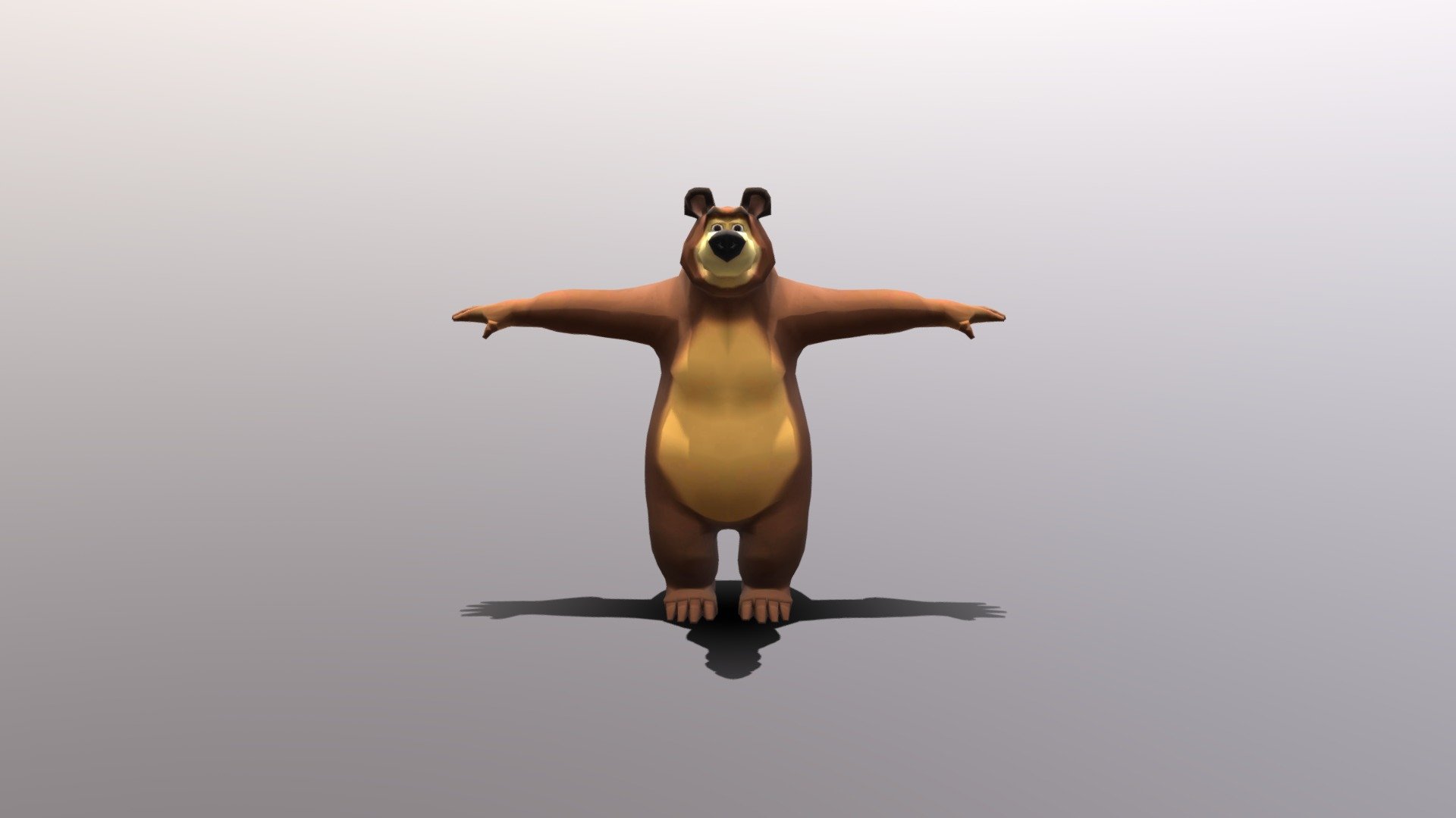 bear - Download Free 3D model by Marcelo.Mardones.Alvarez [77caac2] - Sketchfab