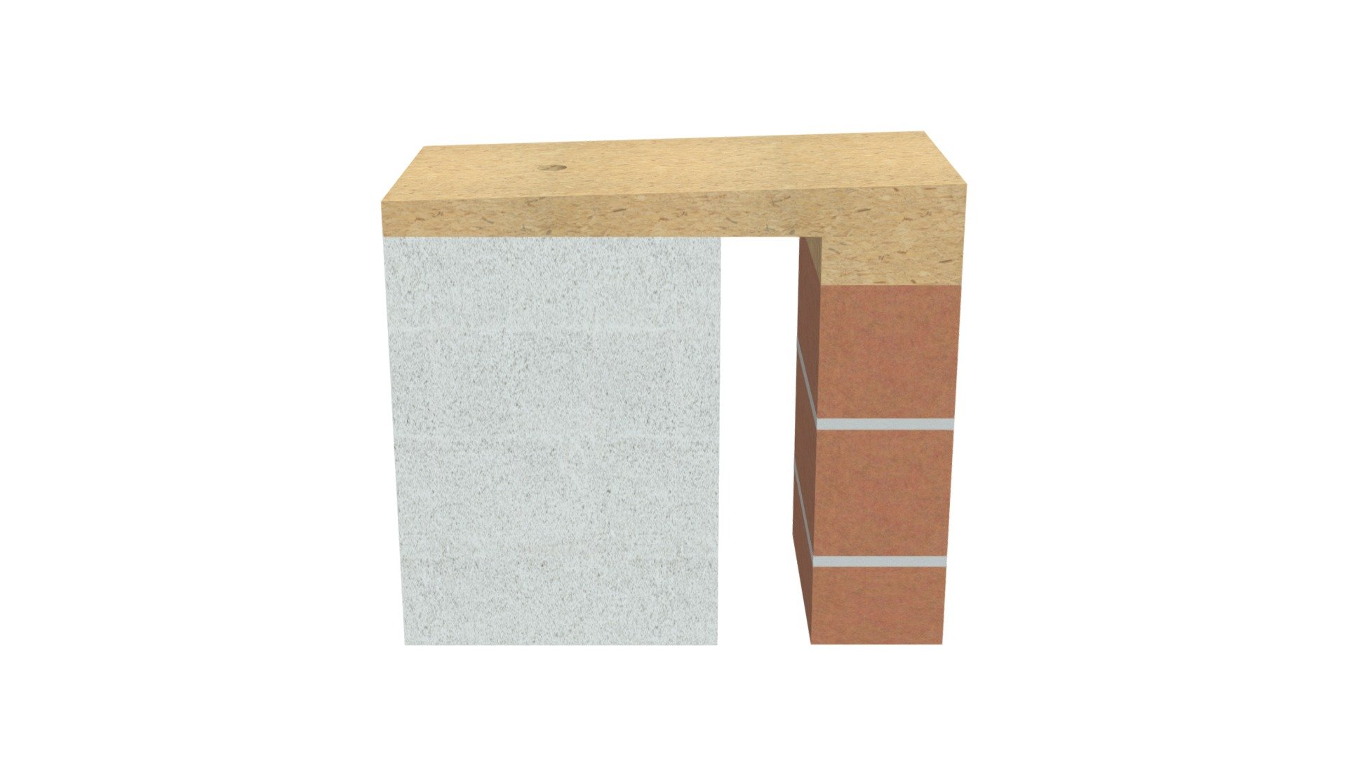 Prebuck Parapet Cap- Fascia Extension- On Wall - 3D model by tremcocpg ...