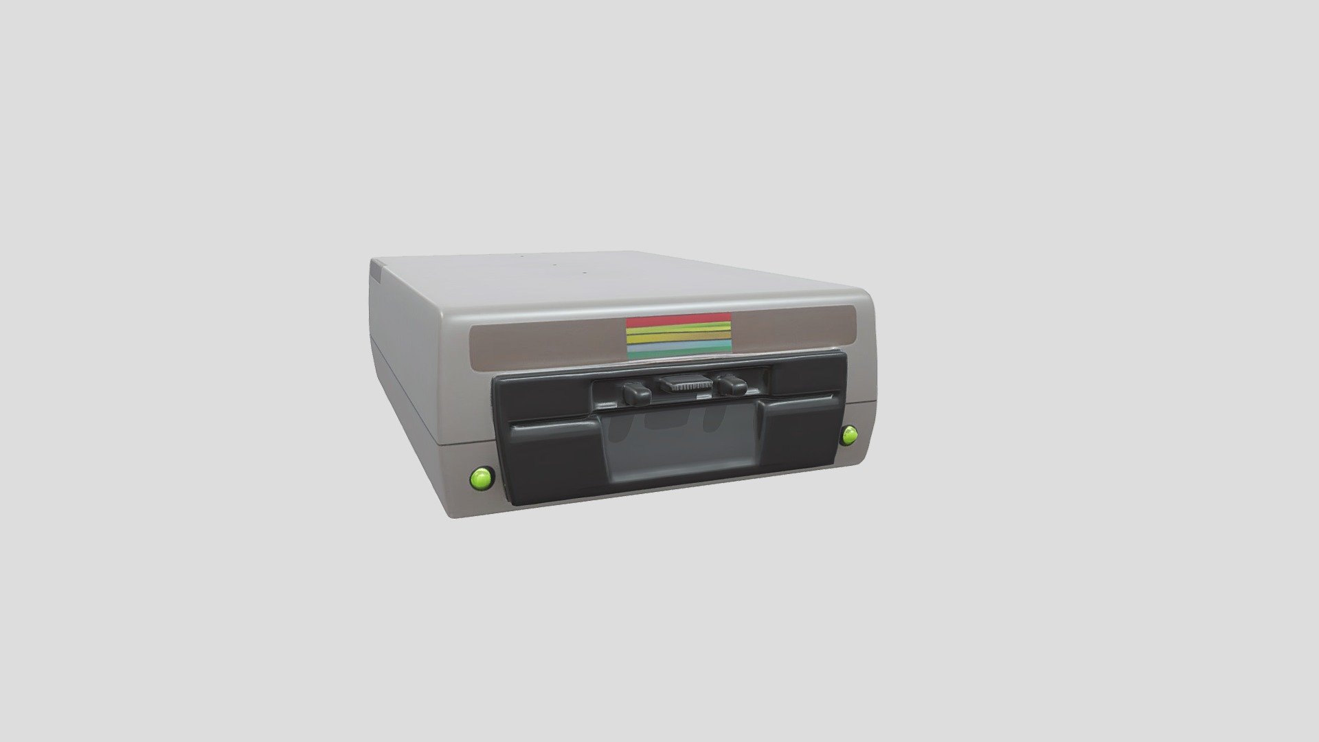 Commodore 64 Style Disk Drive - Download Free 3D model by illustros ...