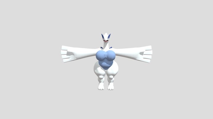 Lugia 3D models - Sketchfab