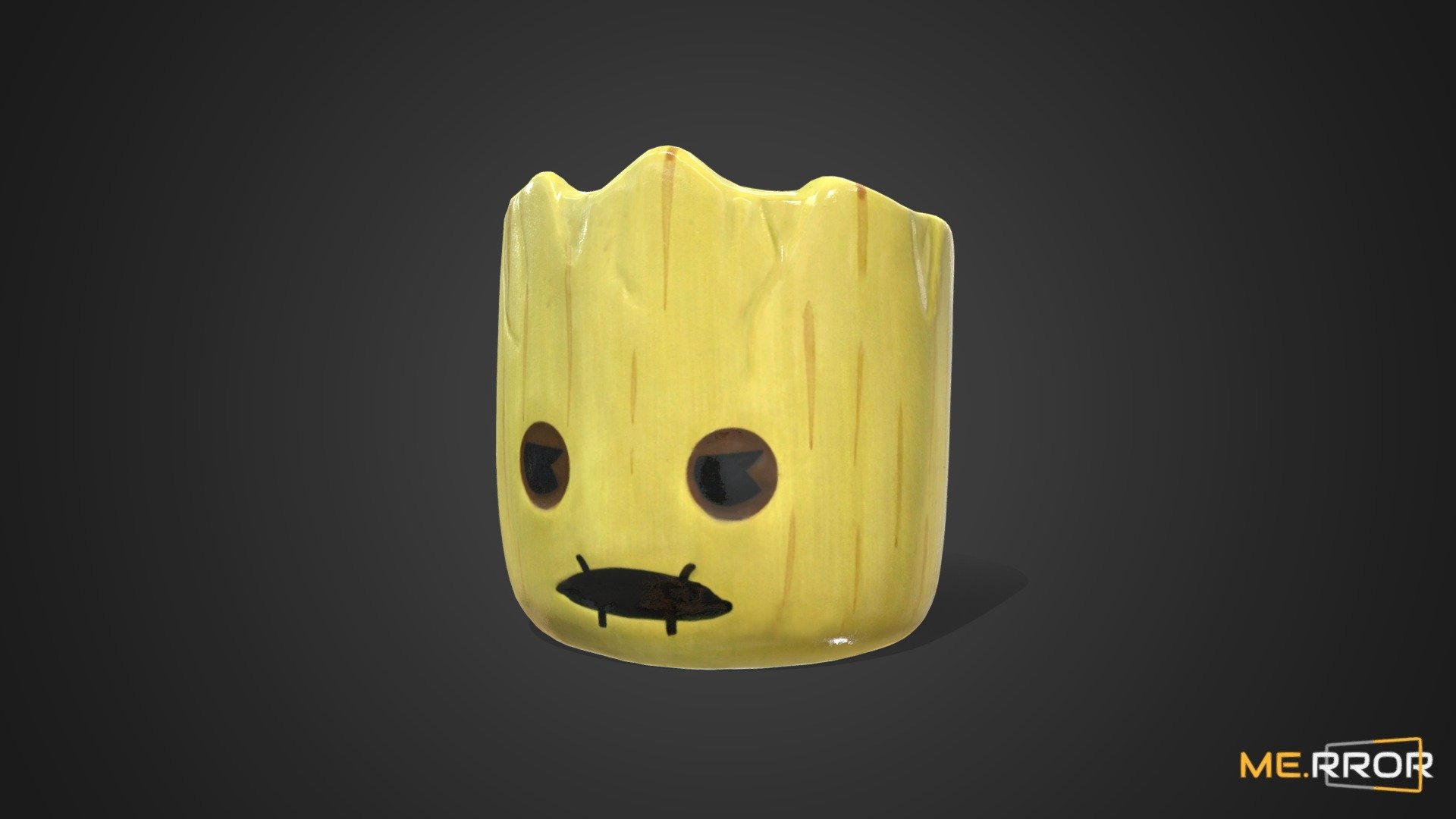 [Game-Ready] Wooden Monster Mug Cup - Buy Royalty Free 3D model by ME ...