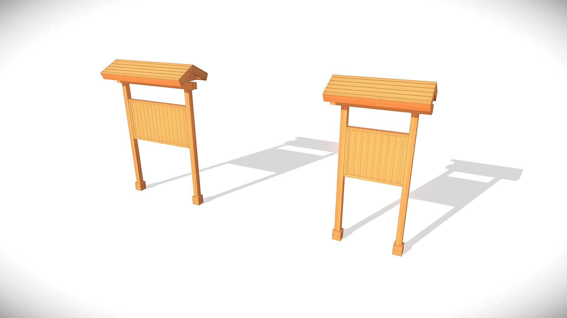 Custom Kiosk Sign - 3D model by FR- Conceptual Engineering by RB ...