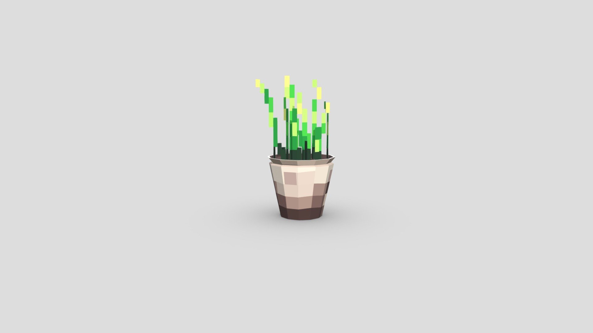 Low poly plant_2 - 3D model by vaporyaaa [77cded5] - Sketchfab