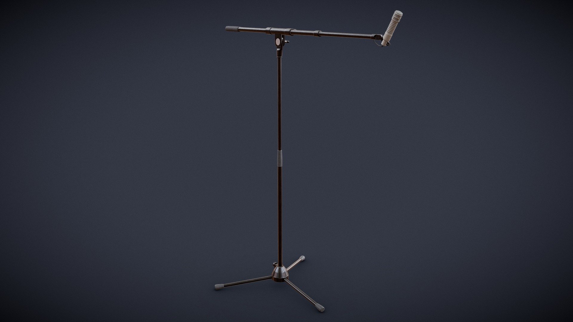 Game Ready | Studio Microphone Stand - Buy Royalty Free 3D model by ...