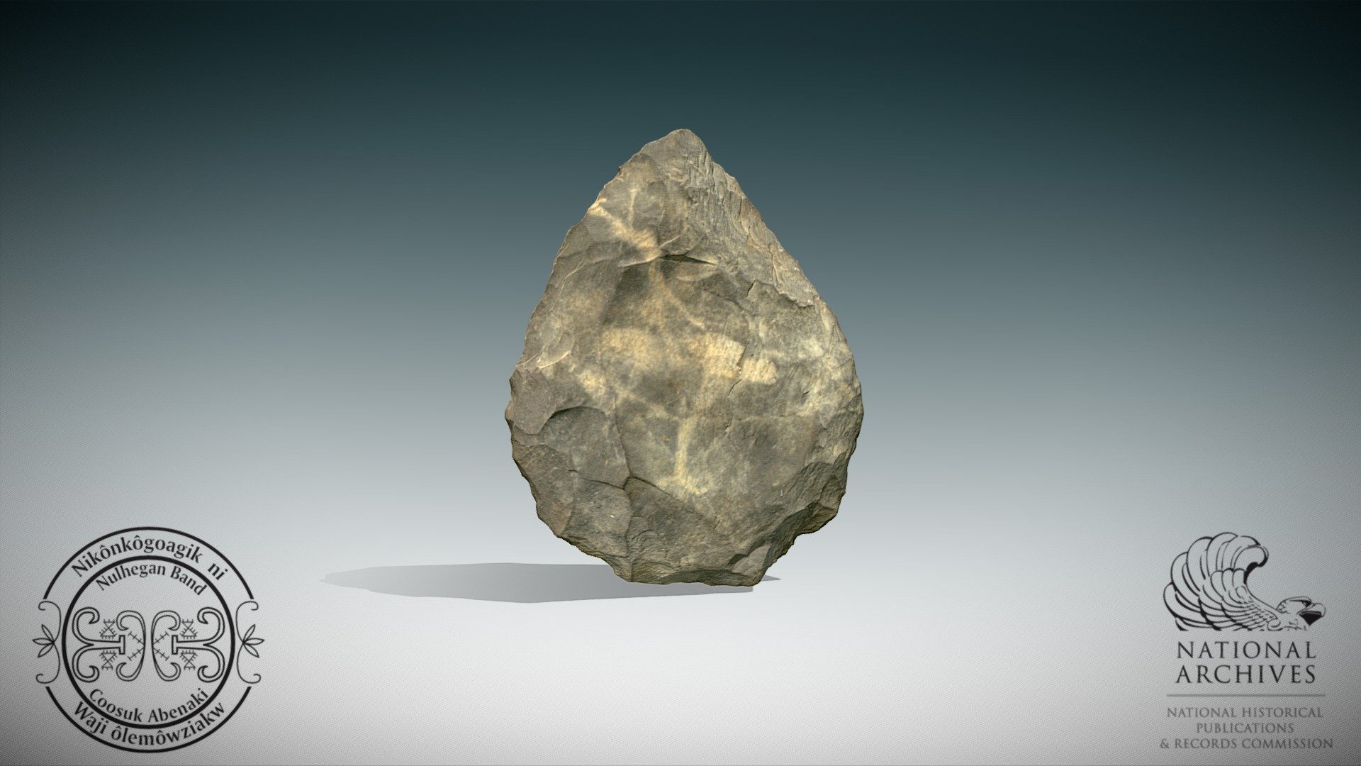 Projectile Point Preform, Hathaway Chert, 1 - 3D model by Abenaki ...