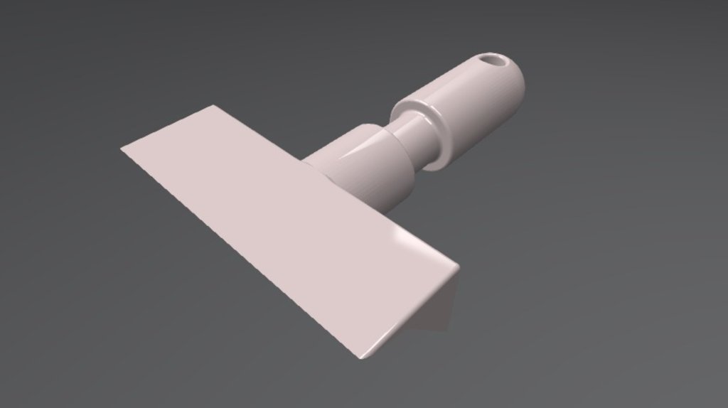Squeegee Design - 3D model by J - CAD Inc. (@jcad) [77d2211] - Sketchfab