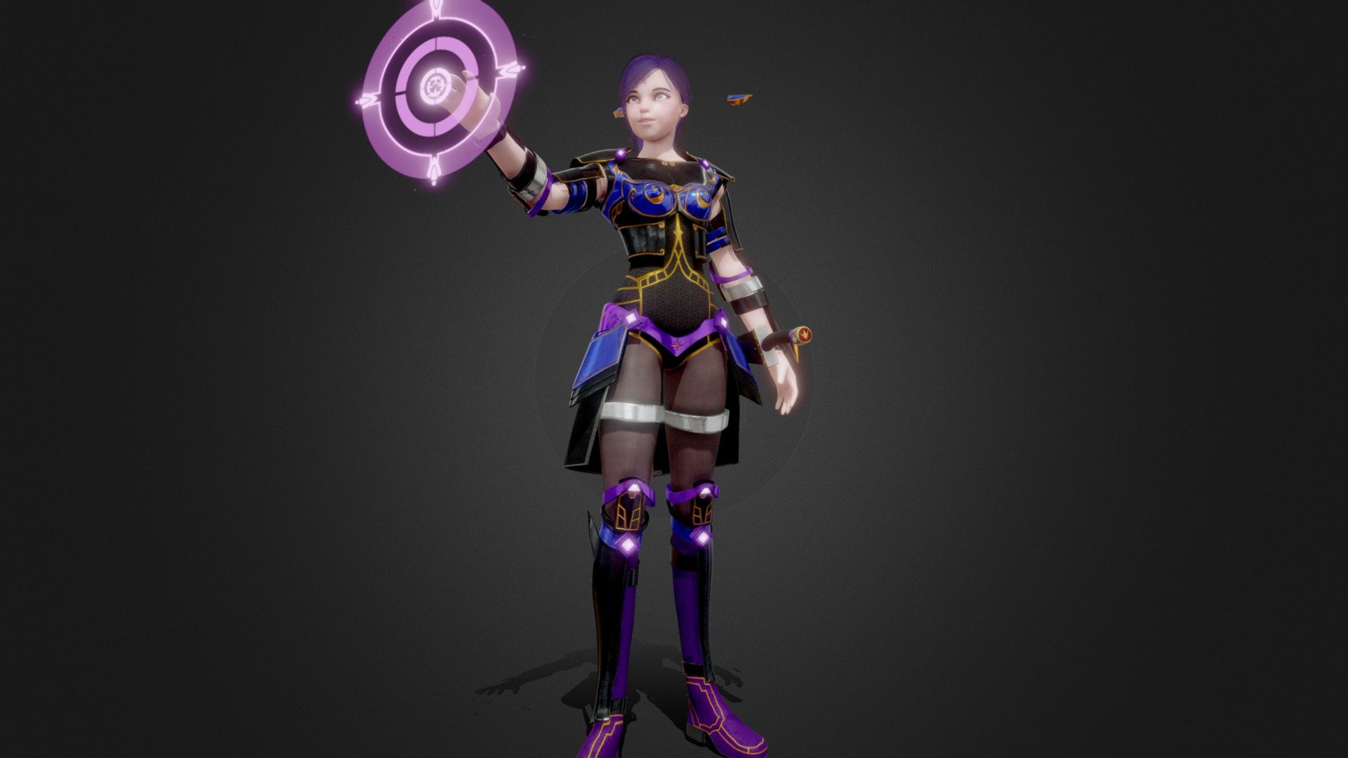Starlight Magic Pose - Download Free 3D model by Monhoo [77d23ee ...