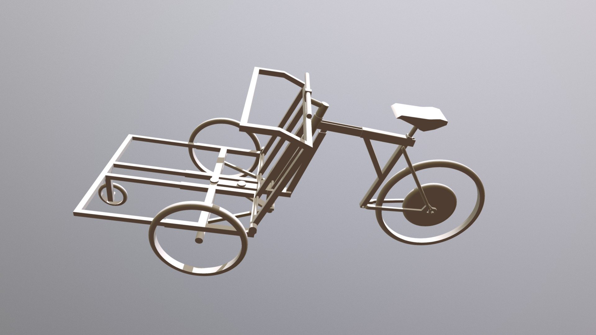 CARGO BIKE V3 - 3D model by ursanrhem [77d26c3] - Sketchfab