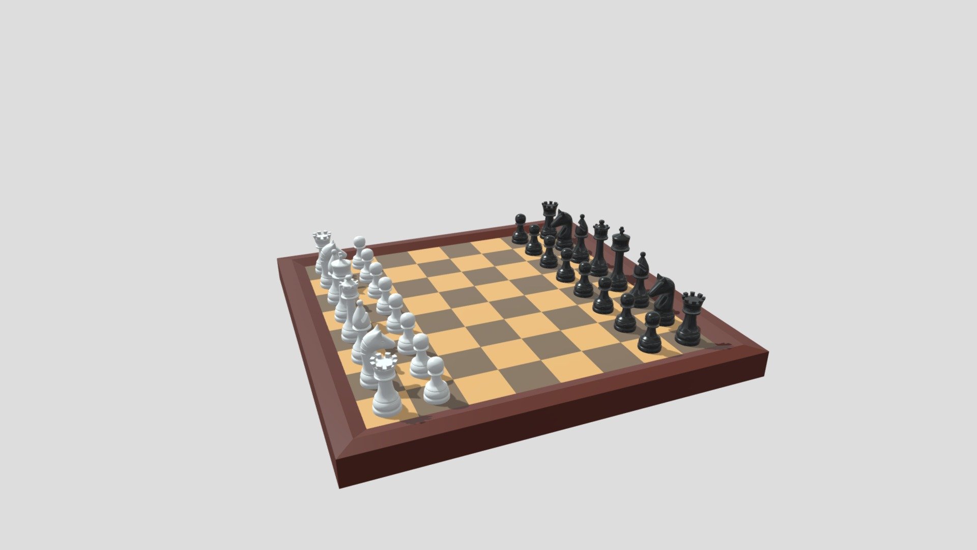 Chess - 3D model by DeimanteGruzdyte (@tijuki) [77d4aa7] - Sketchfab