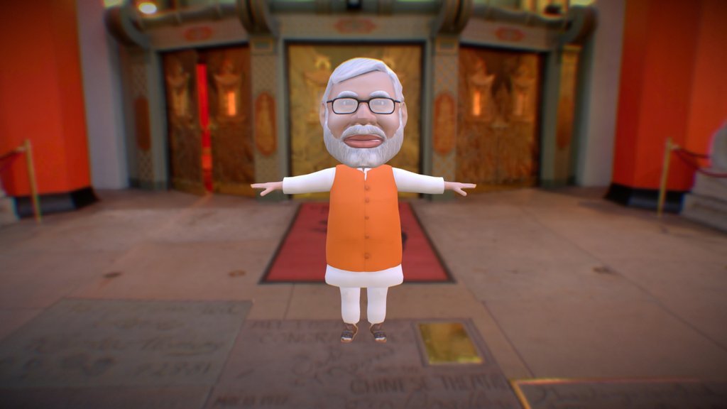 Narendra modi - A 3D model collection by RajAhir - Sketchfab