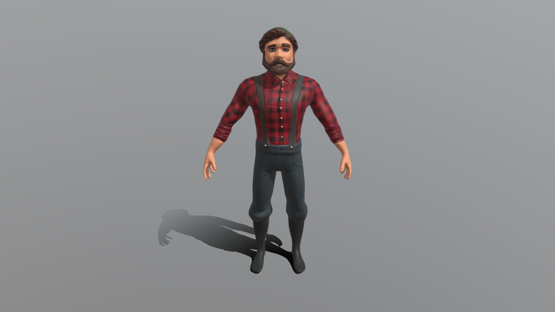 Lumberjack - 3D model by BriBo [77d6b4f] - Sketchfab
