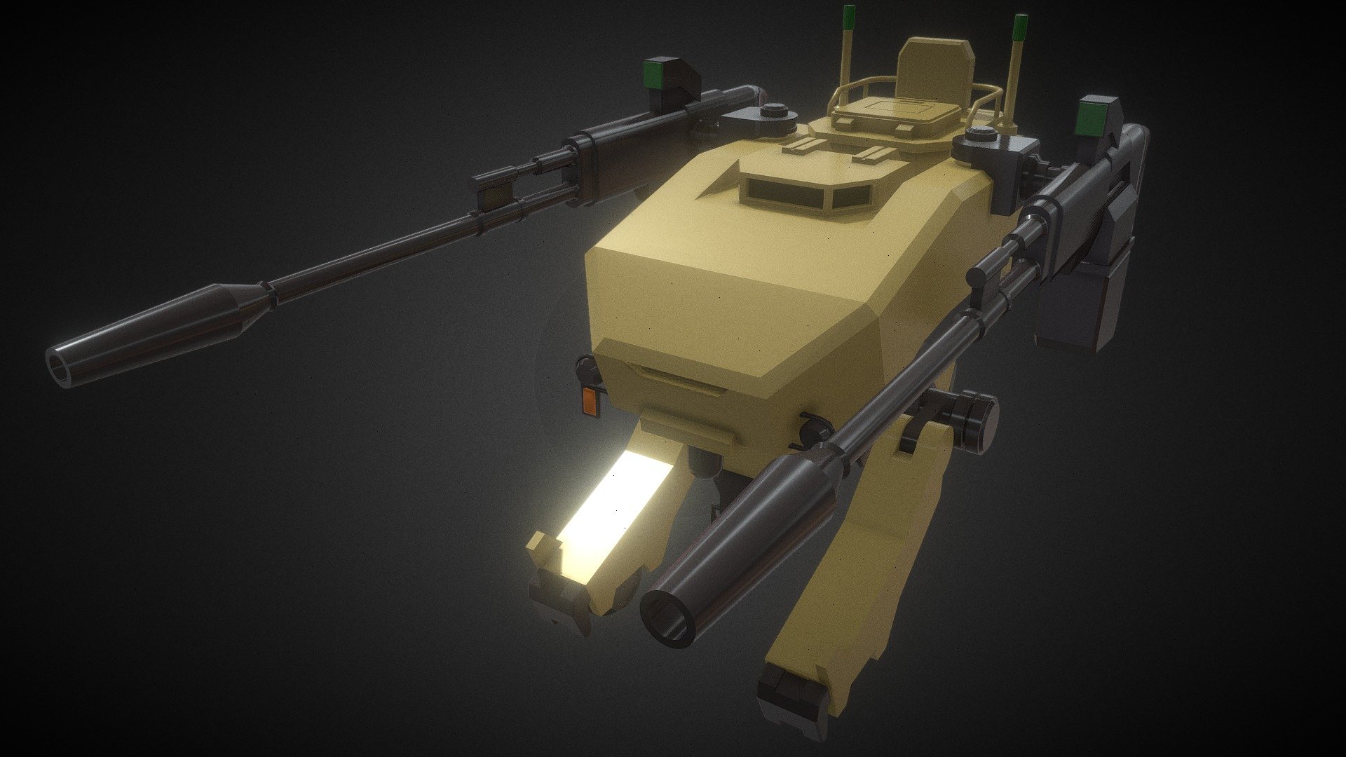 TK-53 CGS Mobile Worker From Gundam IBO - 3D model by hanako_o [77d6e20] - Sketchfab