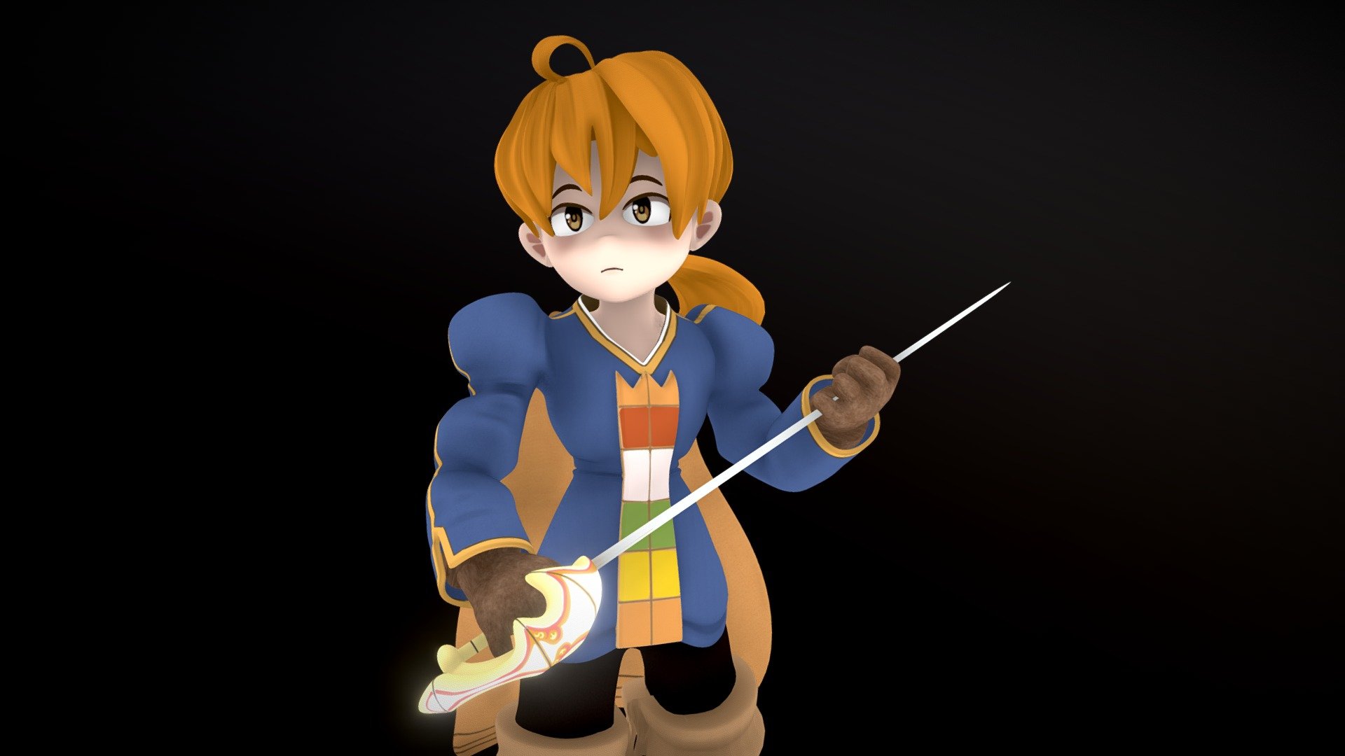 Ramza - Download Free 3D model by Blueky [77d7b45] - Sketchfab