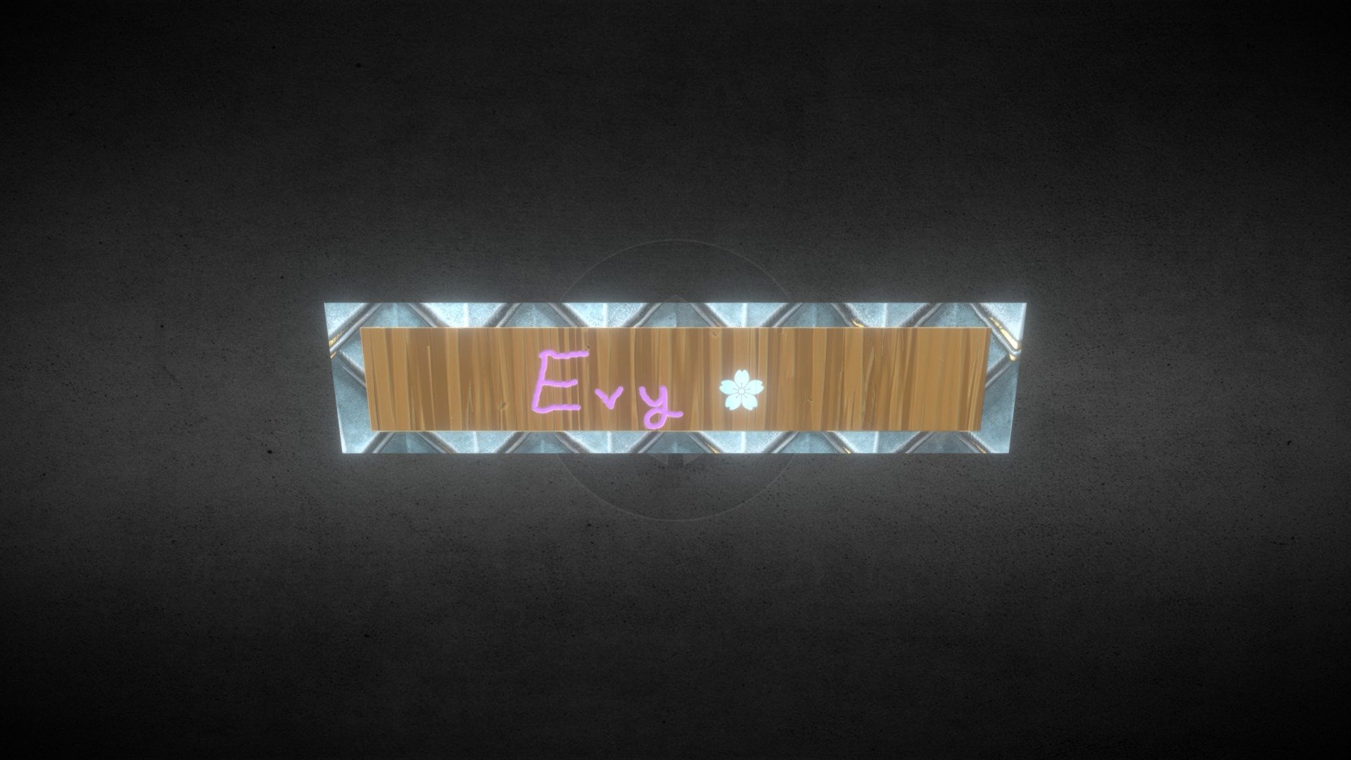 NamePlate (1) - Download Free 3D model by dreynolds17 [77d7bb8] - Sketchfab
