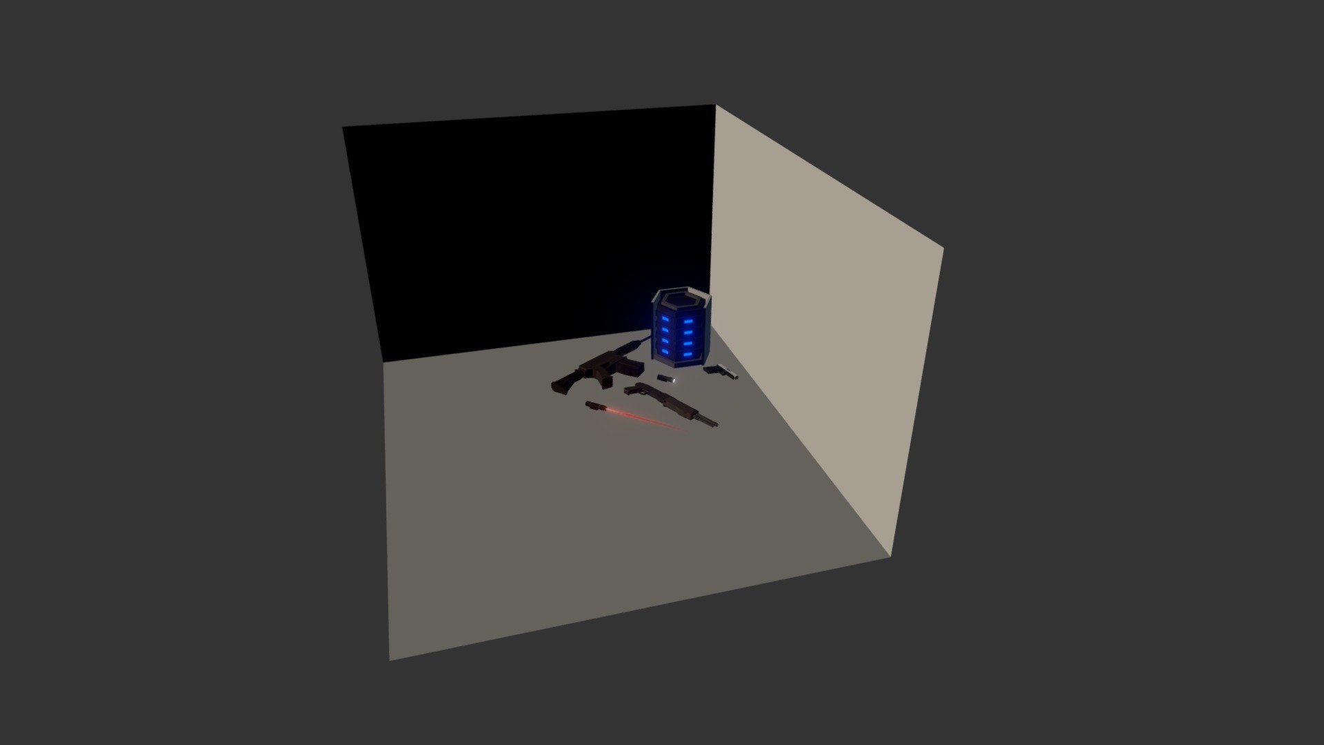Low poly weapons example - 3D model by KawaiiPhantom [77d7f6d] - Sketchfab
