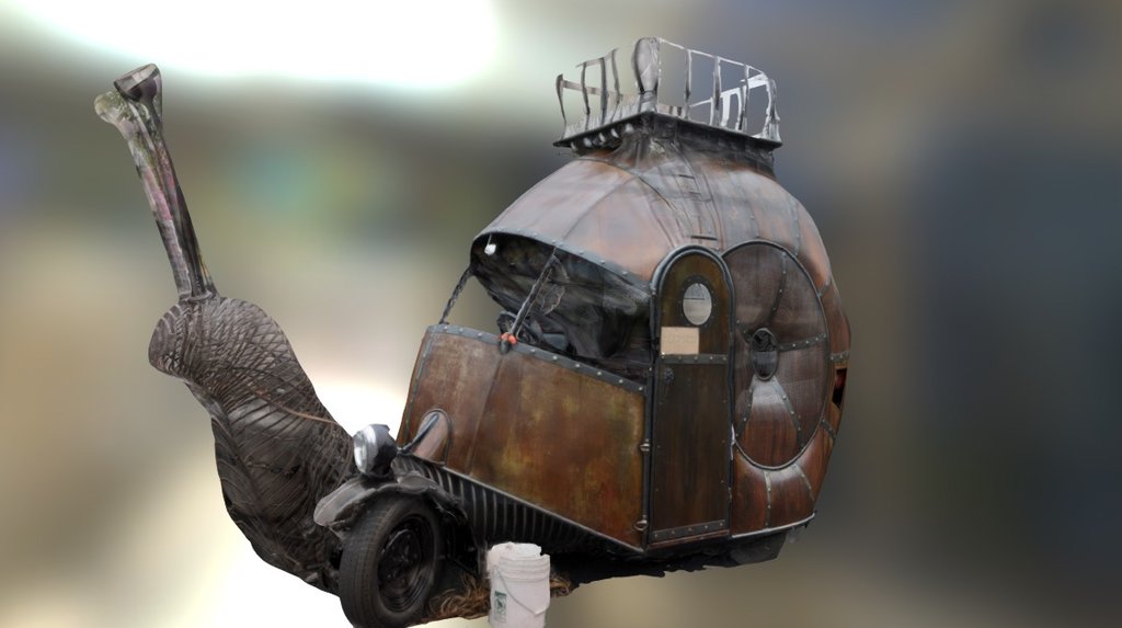 Fire Breathing Snail Car - Download Free 3D model by shapespeare ...
