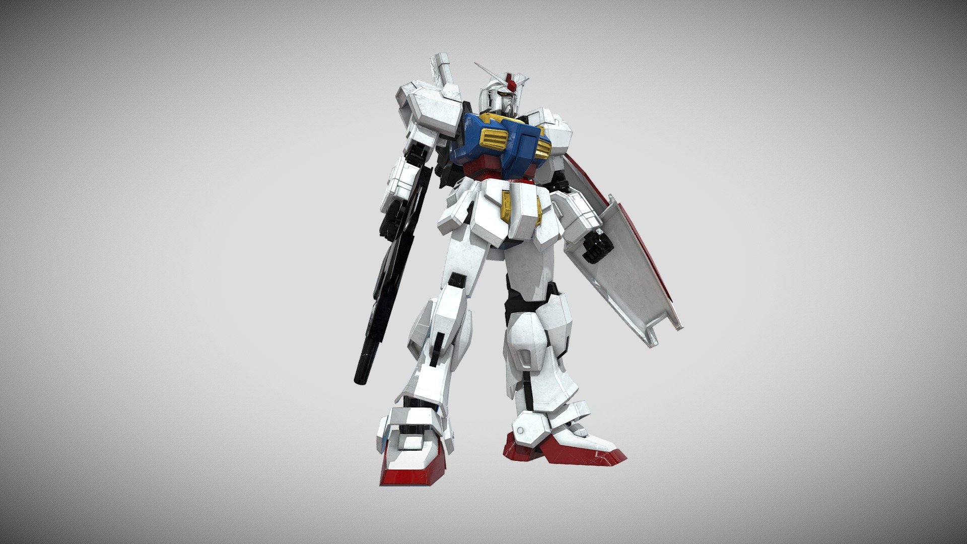 Gundam 3D - 3D model by MaritereVigil [77db0f7] - Sketchfab