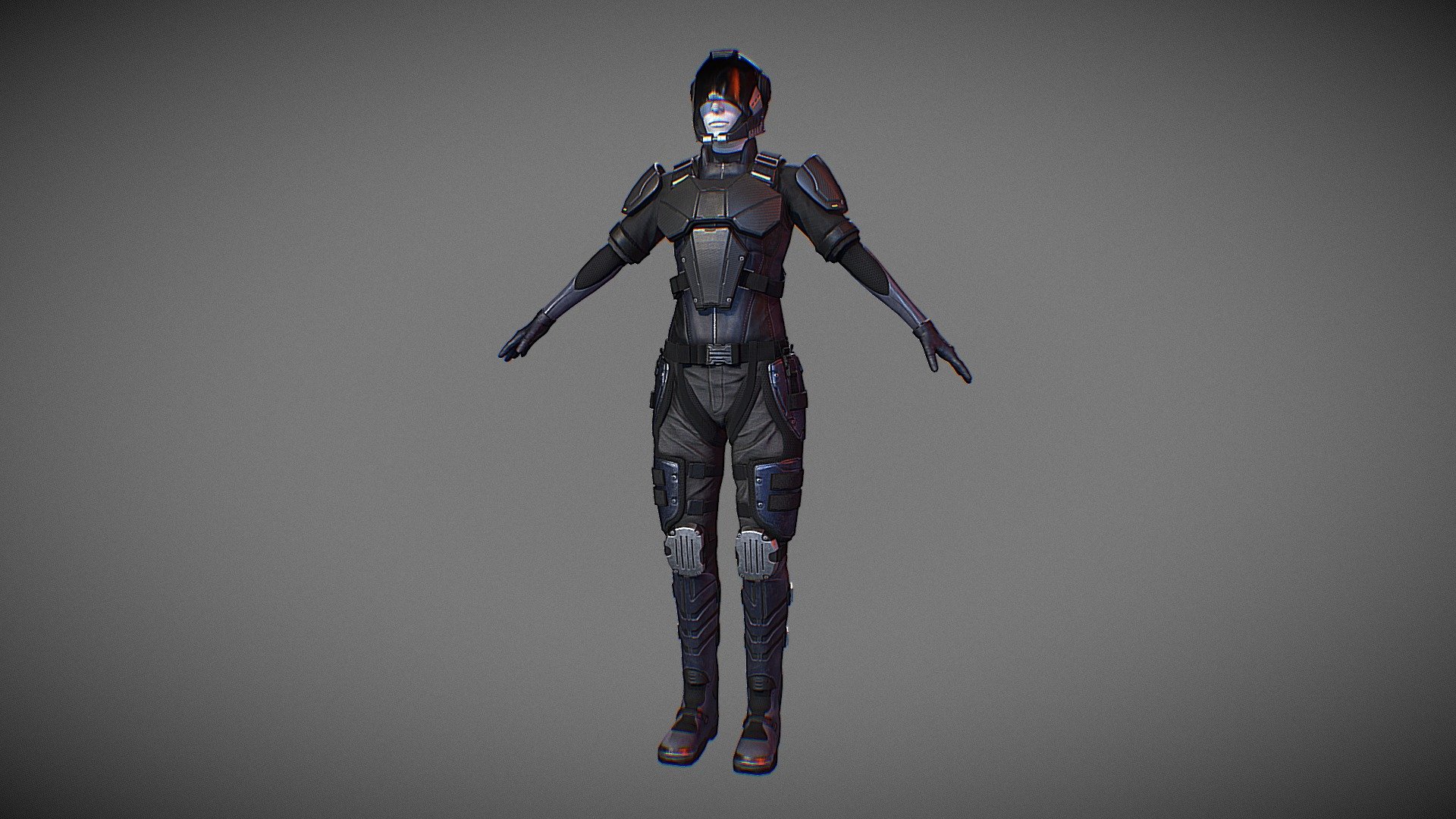 Ancile Female - 3D model by Malaya Yu (@malayayu) [77db305] - Sketchfab