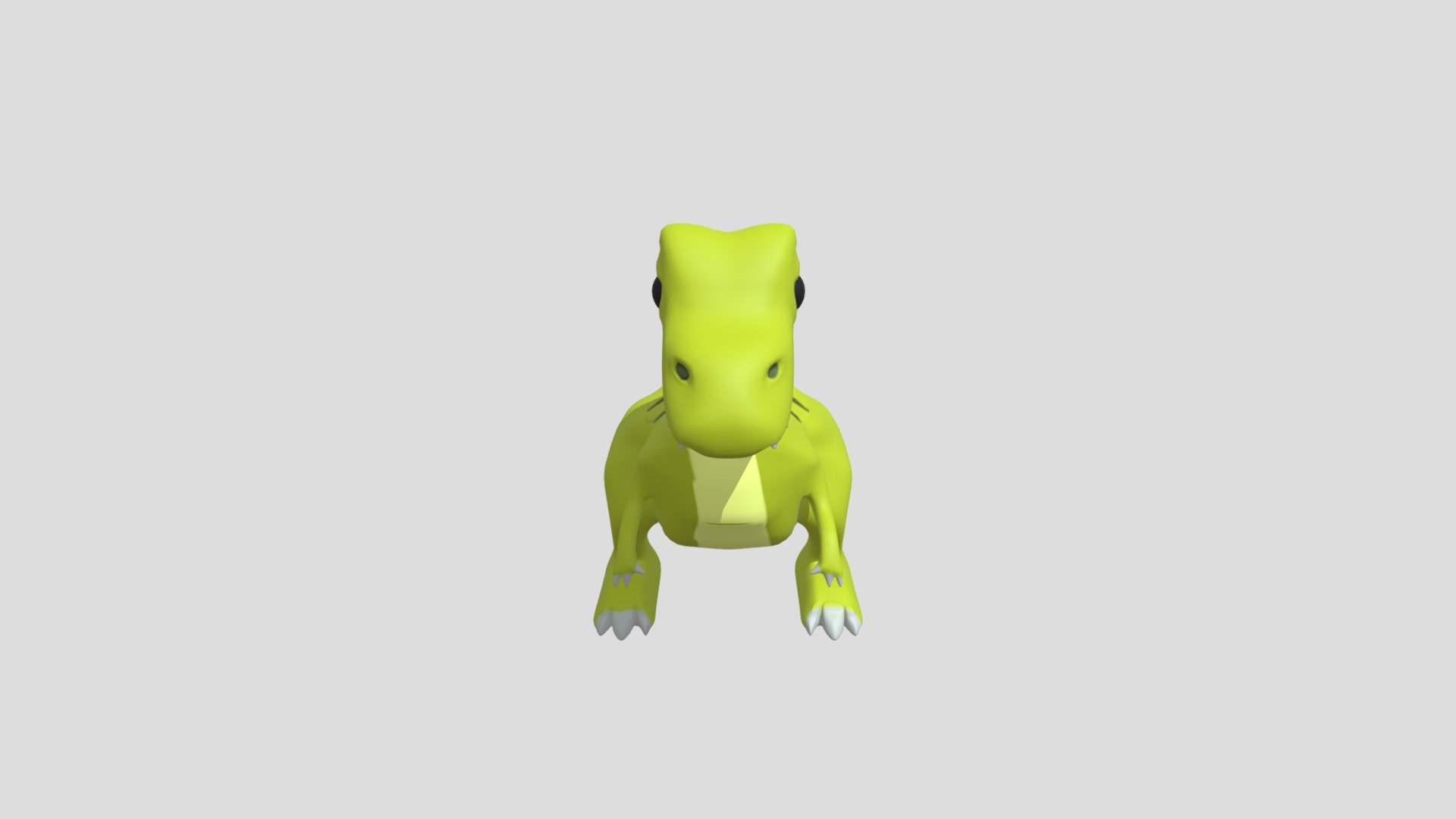 Dino body - 3D model by 11pichaiyut [77db647] - Sketchfab
