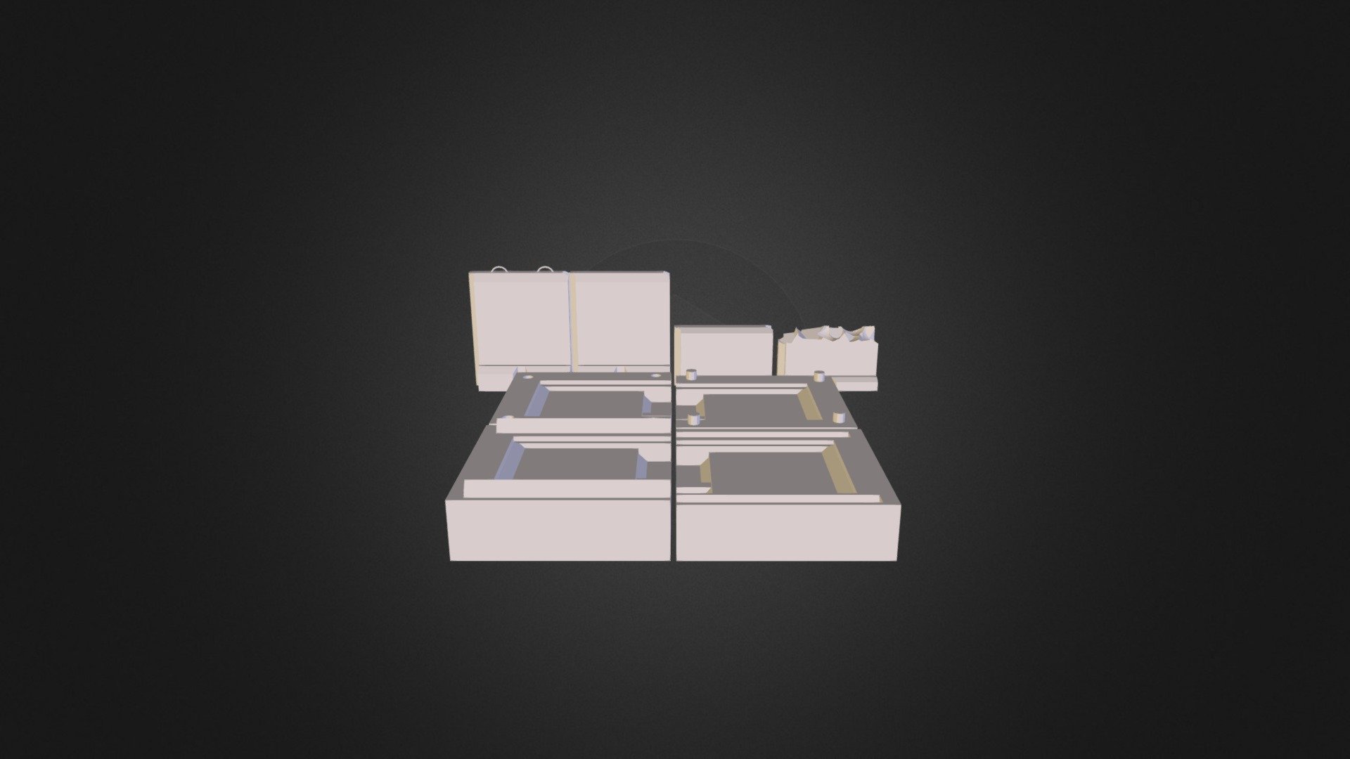 28mm concrete wall; form and mold - 3D model by 3dindustries [77db75c ...