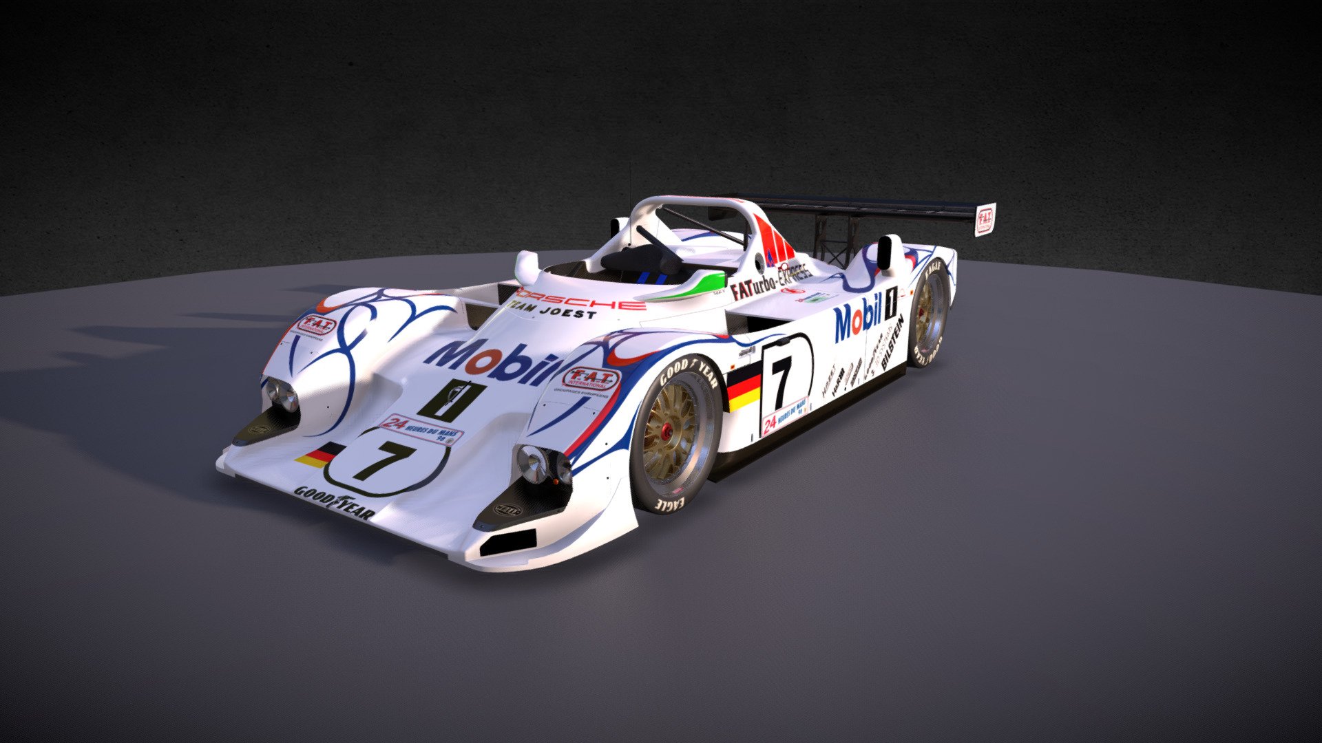Porsche LMP1/98 - 3D model by Kefla (@Kefla) [77dcebf] - Sketchfab