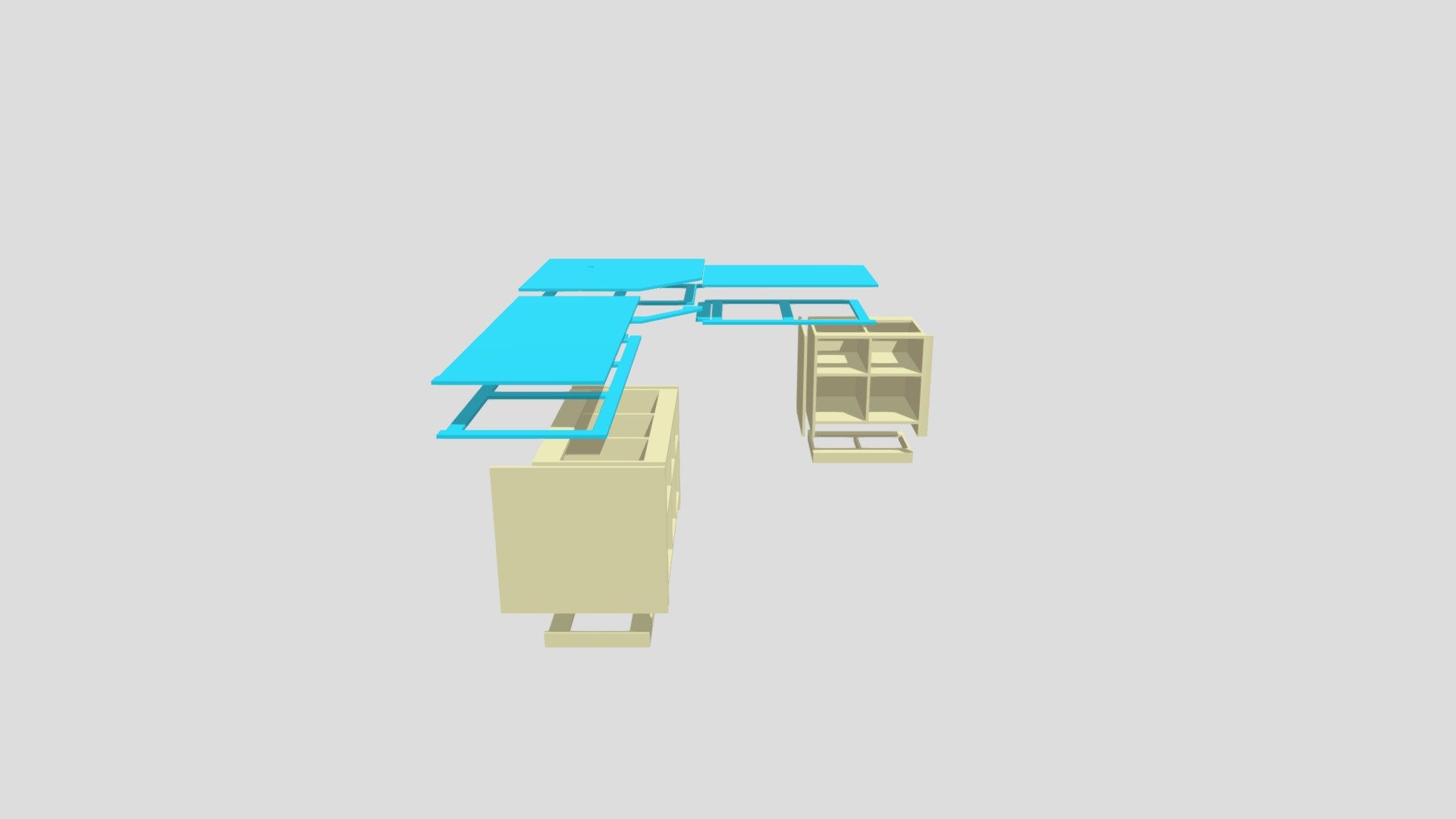 workstation - Download Free 3D model by Demeter Millwork (@KyleKremer ...