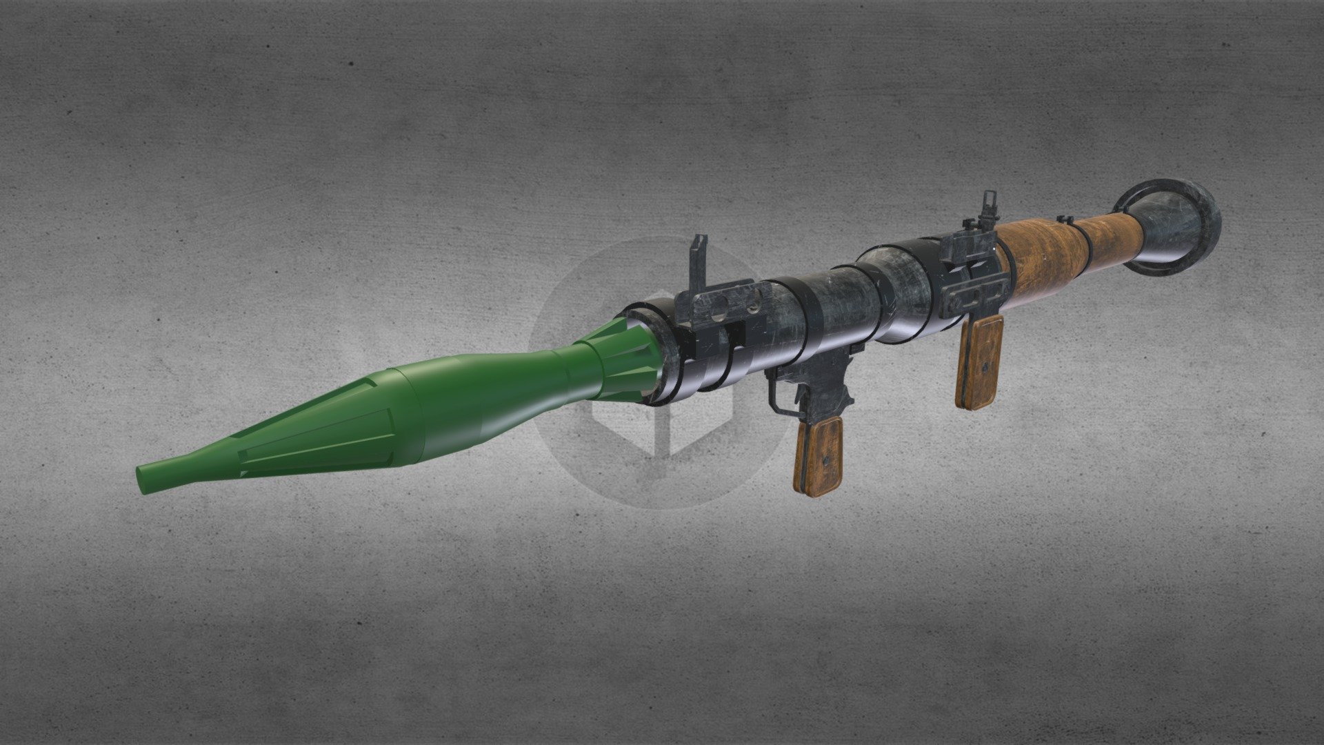 RPG-7 - 3D model by rizkyainulprasetio [77dda7c] - Sketchfab