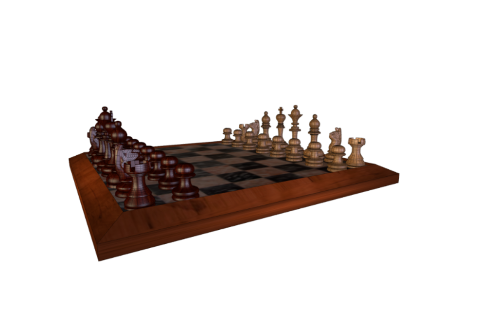 Chessboard - 3D model by Luuk Kant (@luuk.rulezz) [77dfba5] - Sketchfab