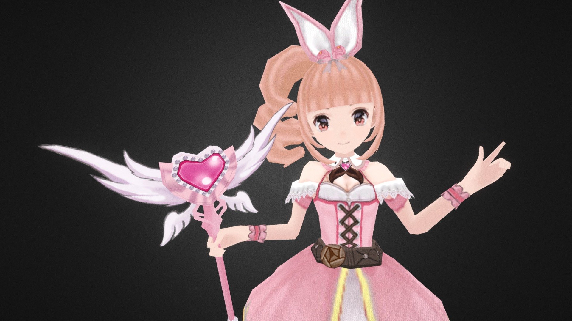 Magical Girl - 3D model by hang.2o (@demobokuwa) [77e14a7] - Sketchfab