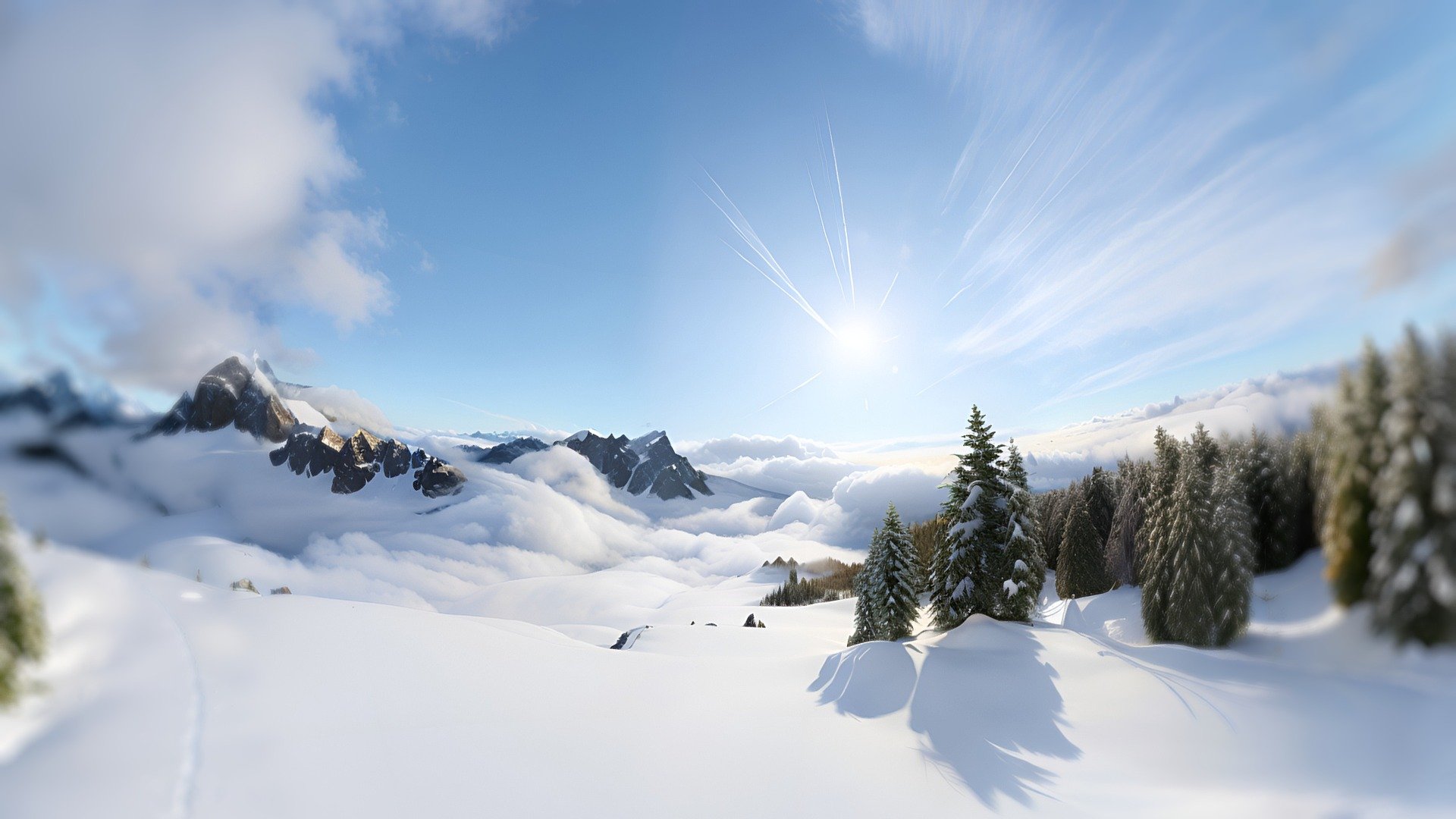 FREE - SkyBox Above The Clouds - Download Free 3D model by Paul (@paul ...