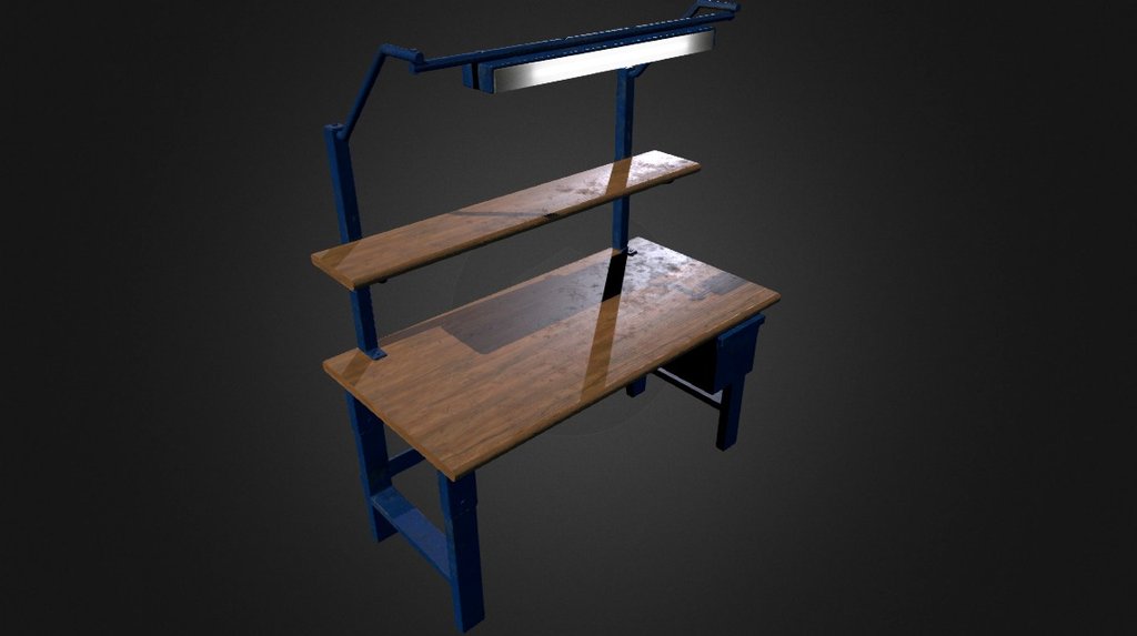 Work Bench - 3D model by noonespecial [77e2620] - Sketchfab