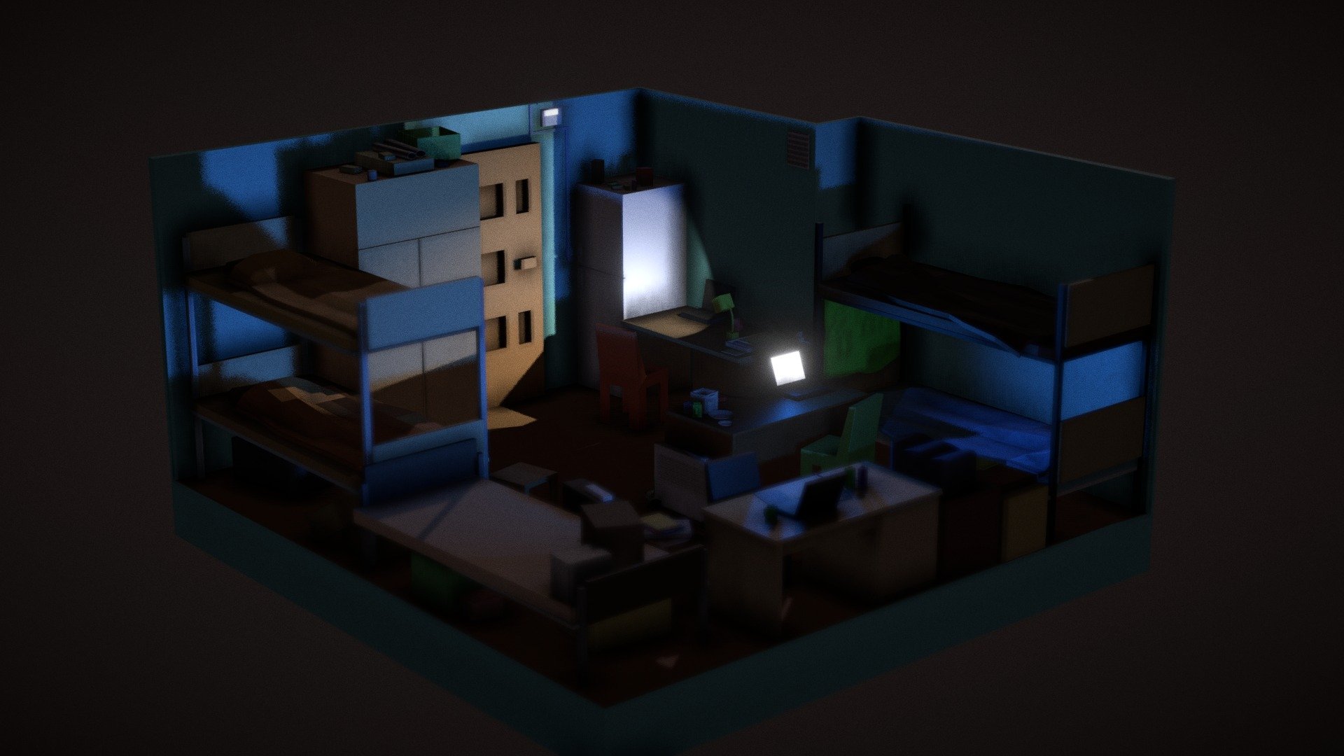 Social Behavior - 3D model by molaresking [77e47f2] - Sketchfab