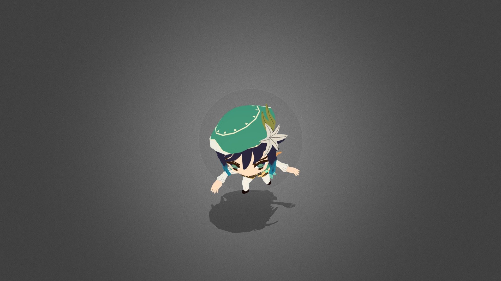 Genshin Impact Venti Nendoroid - 3D model by notVeryProTarnished ...
