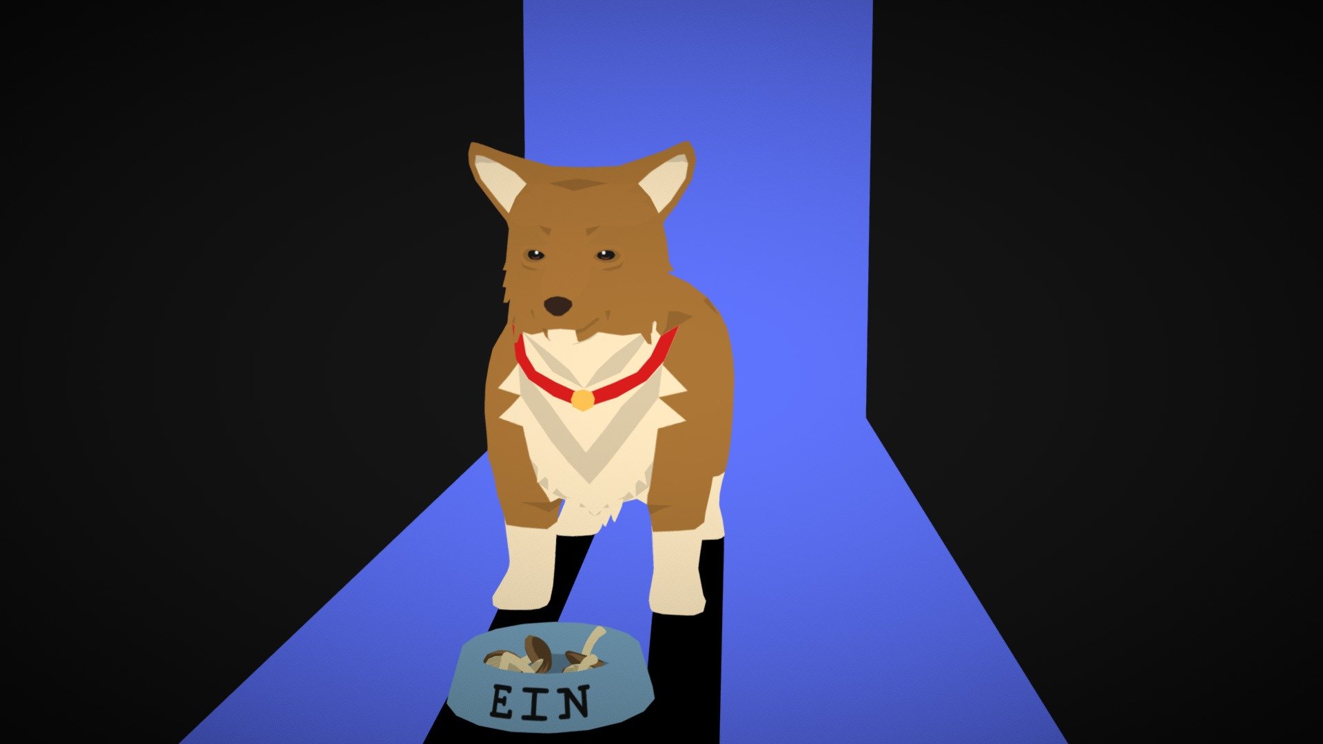 Ein with mushrooms - 3D model by Roderick (@Roderick3D) [77e59e1 ...