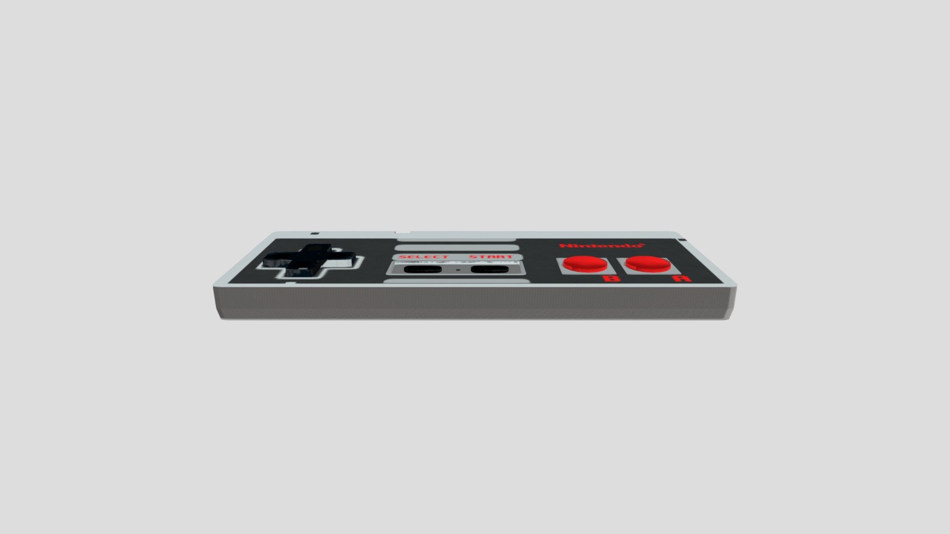 NES Controller LOW - 3D model by ono19484410 [77e5b9c] - Sketchfab