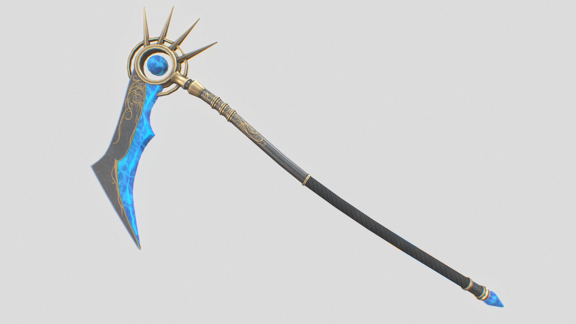 Frostbite scythe - Buy Royalty Free 3D model by Anima Z (@Anima-Z ...