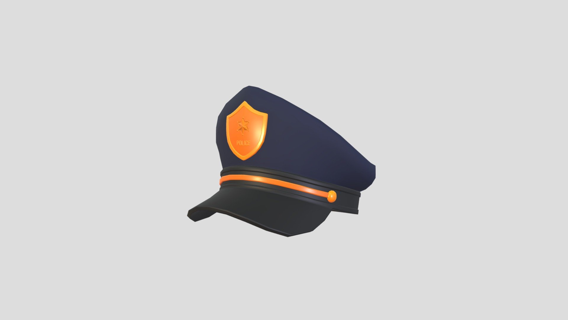 Prop004 Police Hat - Buy Royalty Free 3D model by BaluCG [77e6553 ...