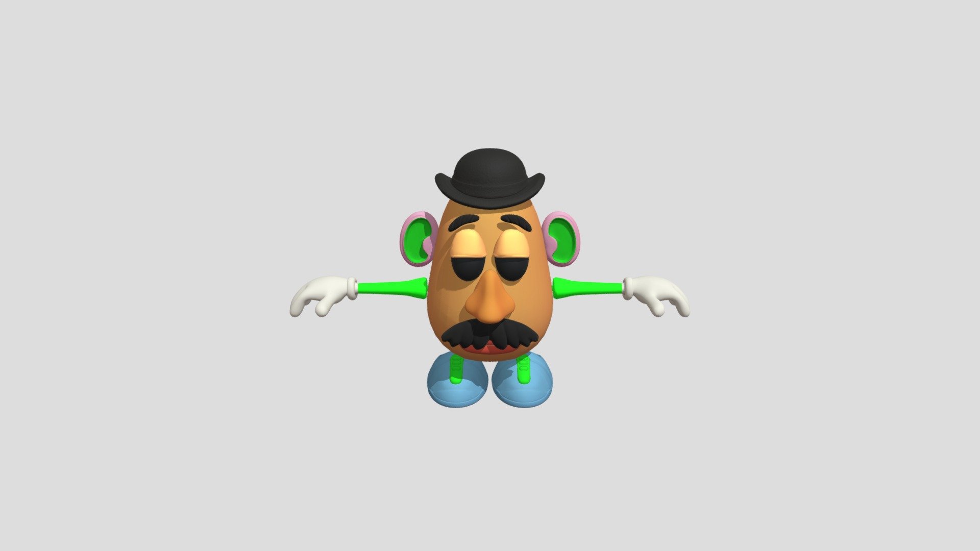 Mr Potato Head - Download Free 3D model by kyle.river.withem [77e79c4 ...