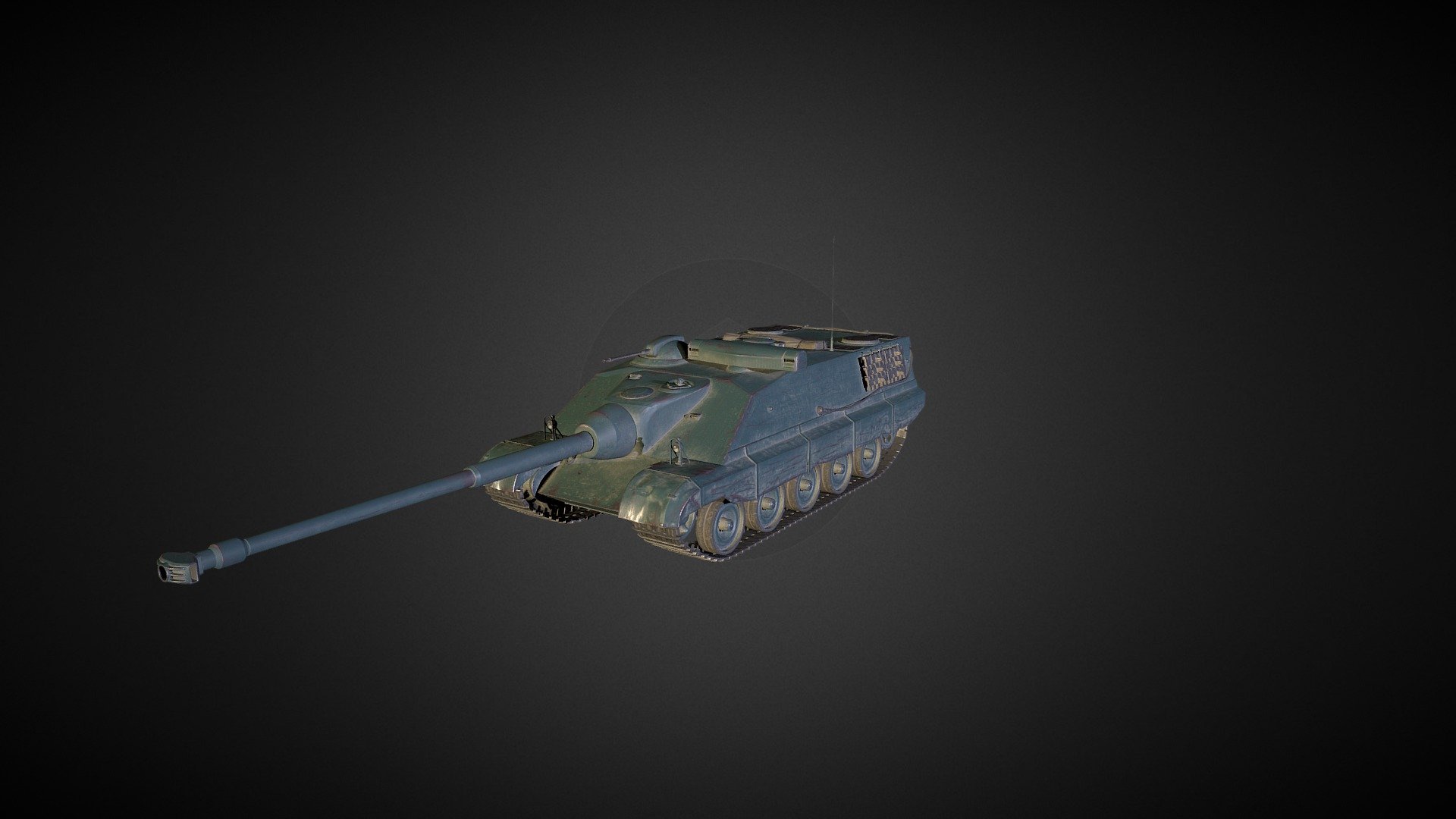 AMX 50 Foch B - 3D model by Degit22 (@degit22) [77e965a] - Sketchfab