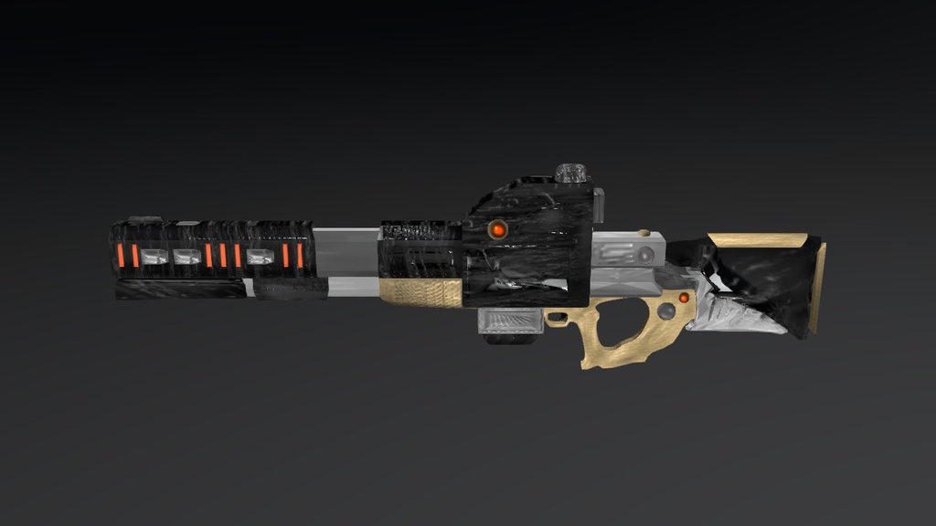 Helix III Sniper Rifle Prototype - 3D model by bcflood08 [77ea127 ...