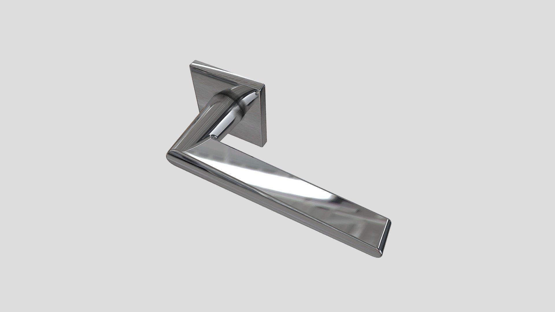 ARROW Q CHR - 3D model by CORONA_premium_door_handles [77ea9cc] - Sketchfab