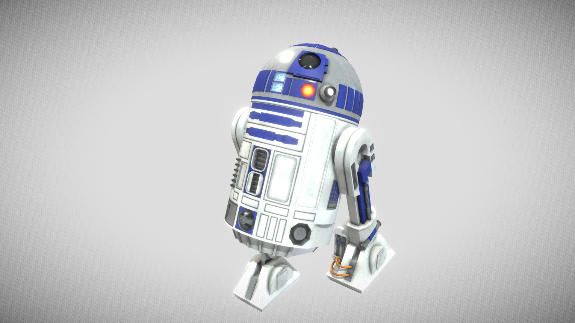 R2-D2 - Star Wars - Download Free 3D model by Quiznos323 [77eae86 ...