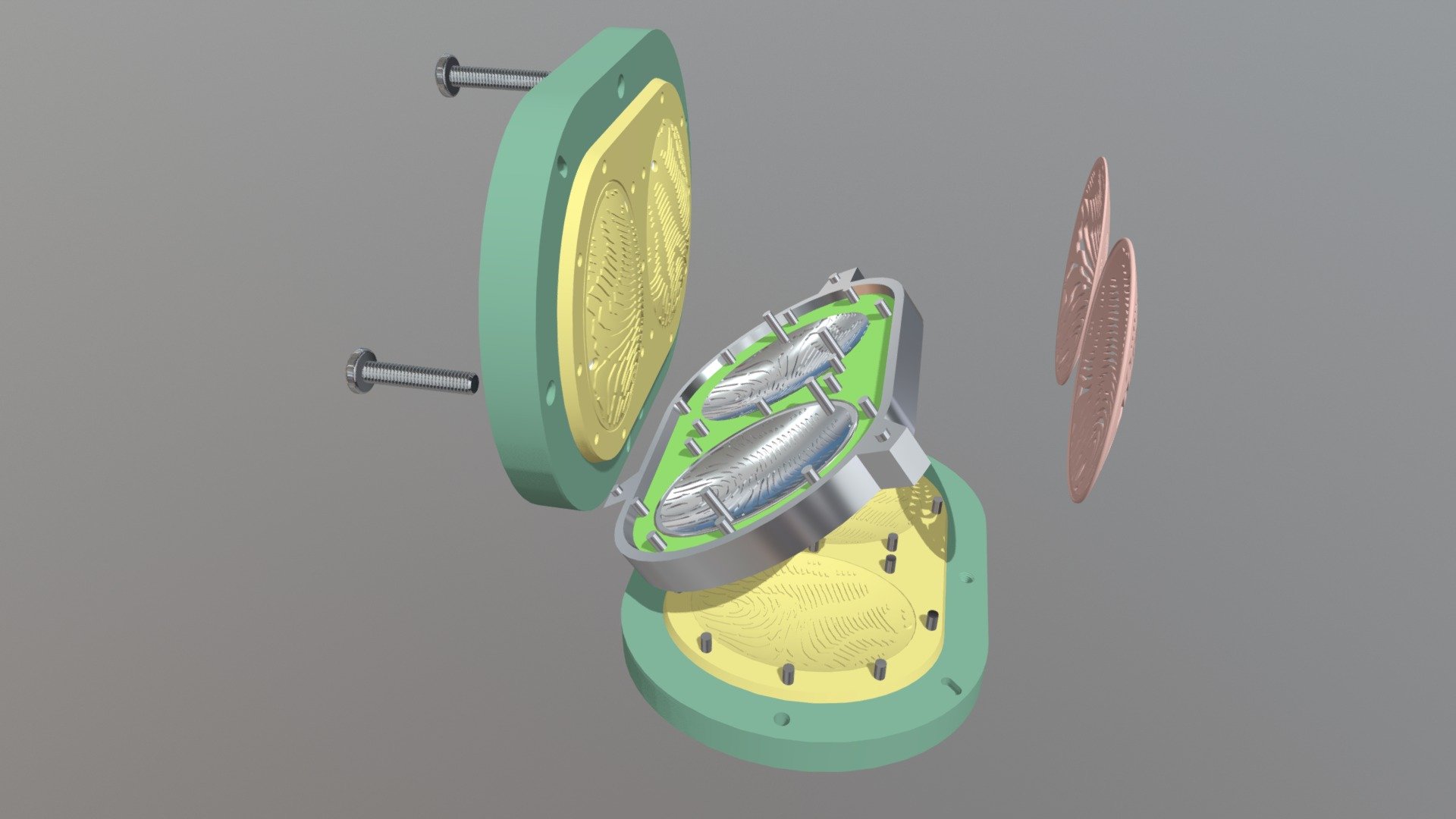 Injection Mould - 3D model by Adam David (@pennyweightTechnology ...