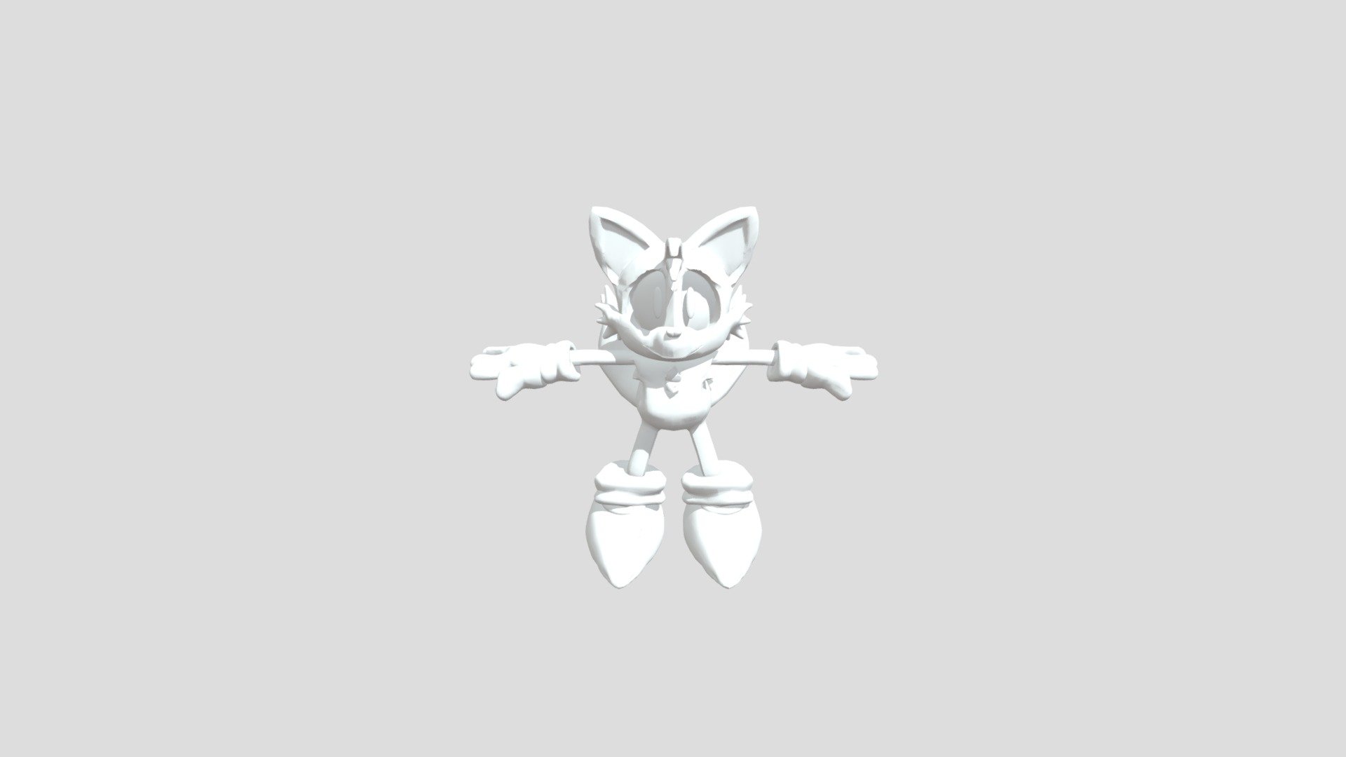 Tails - Download Free 3D model by Limónarts3D (@Limomarts3D) [77eb77e ...