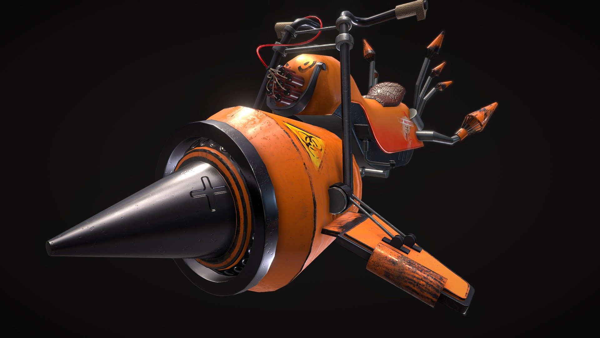 Game Ready Jet Bike - 3D model by VaFlee [77eca40] - Sketchfab