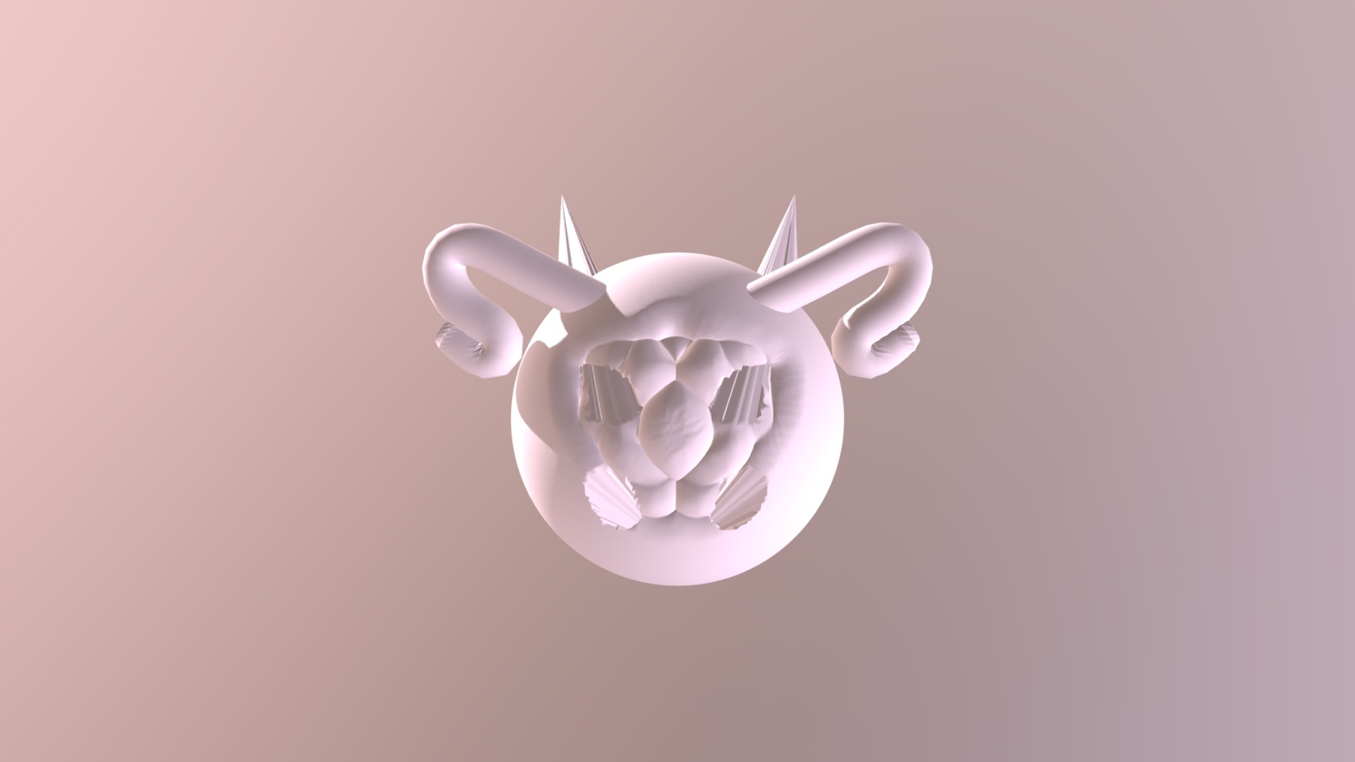 Croton The Horribly Rendered Smooth Crevice Face - 3D model by ...